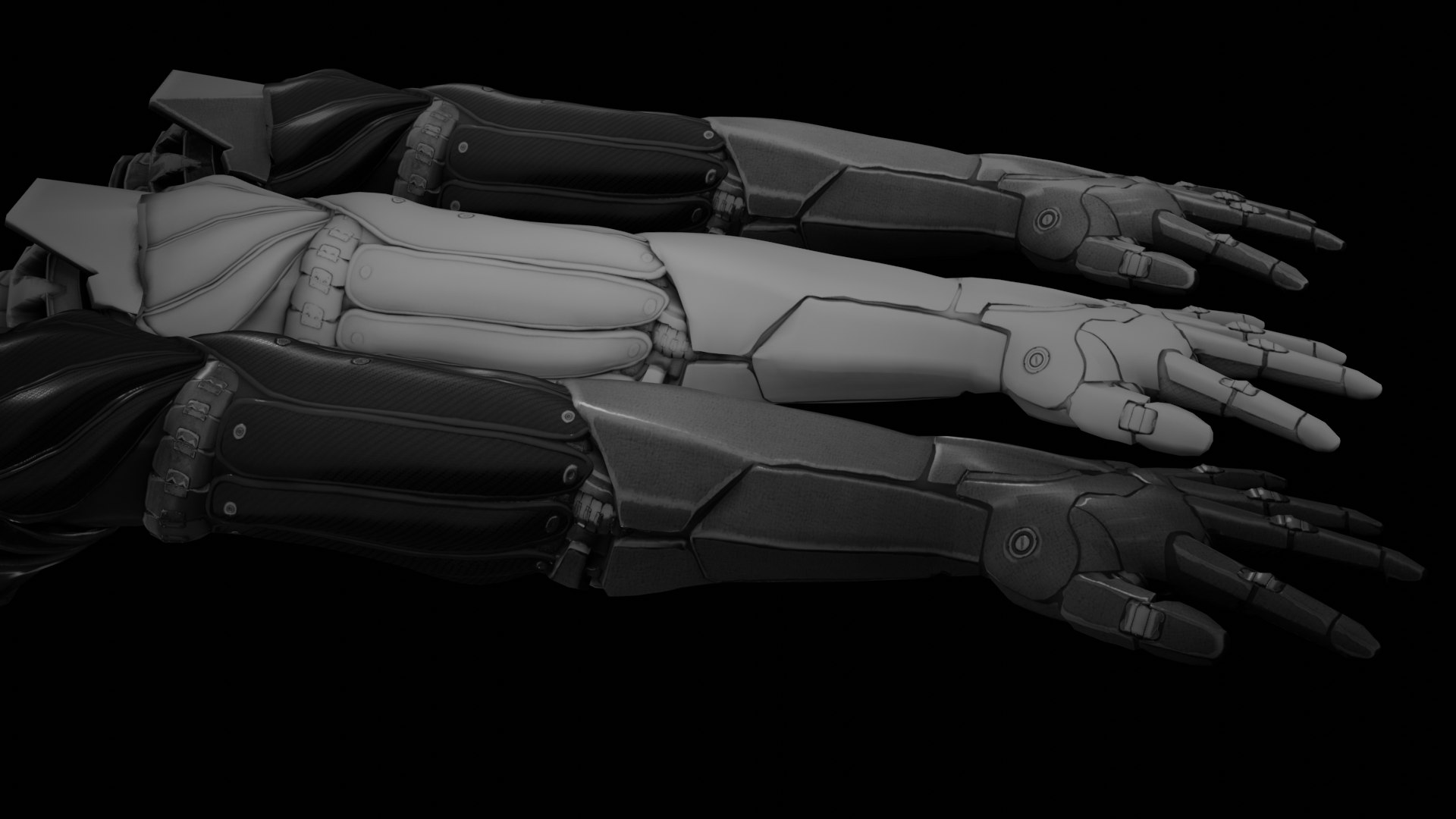Robotic Human Arm 3D Model Model - TurboSquid 2288909
