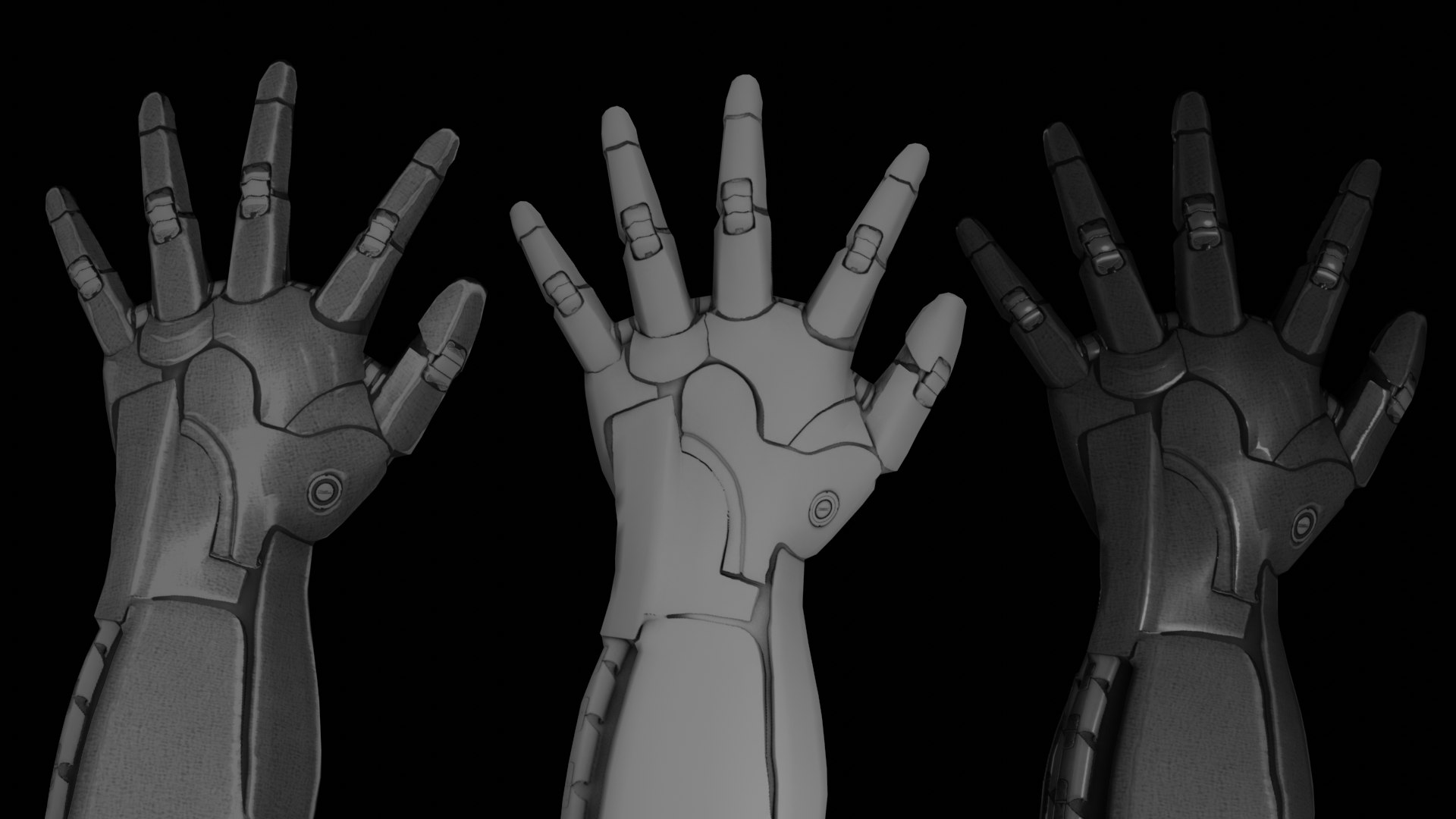 Robotic Human Arm 3D Model Model - TurboSquid 2288909