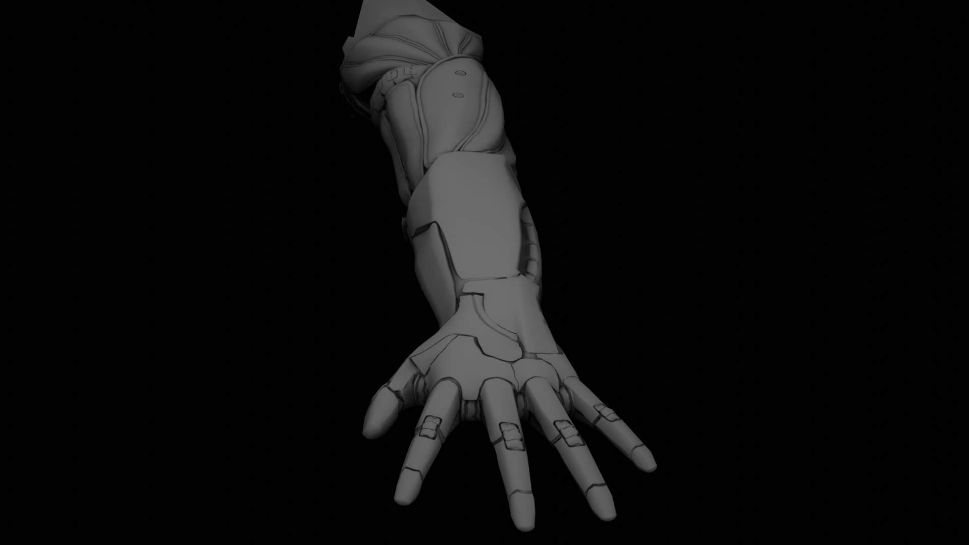 Robotic Human Arm 3D Model Model - TurboSquid 2288909