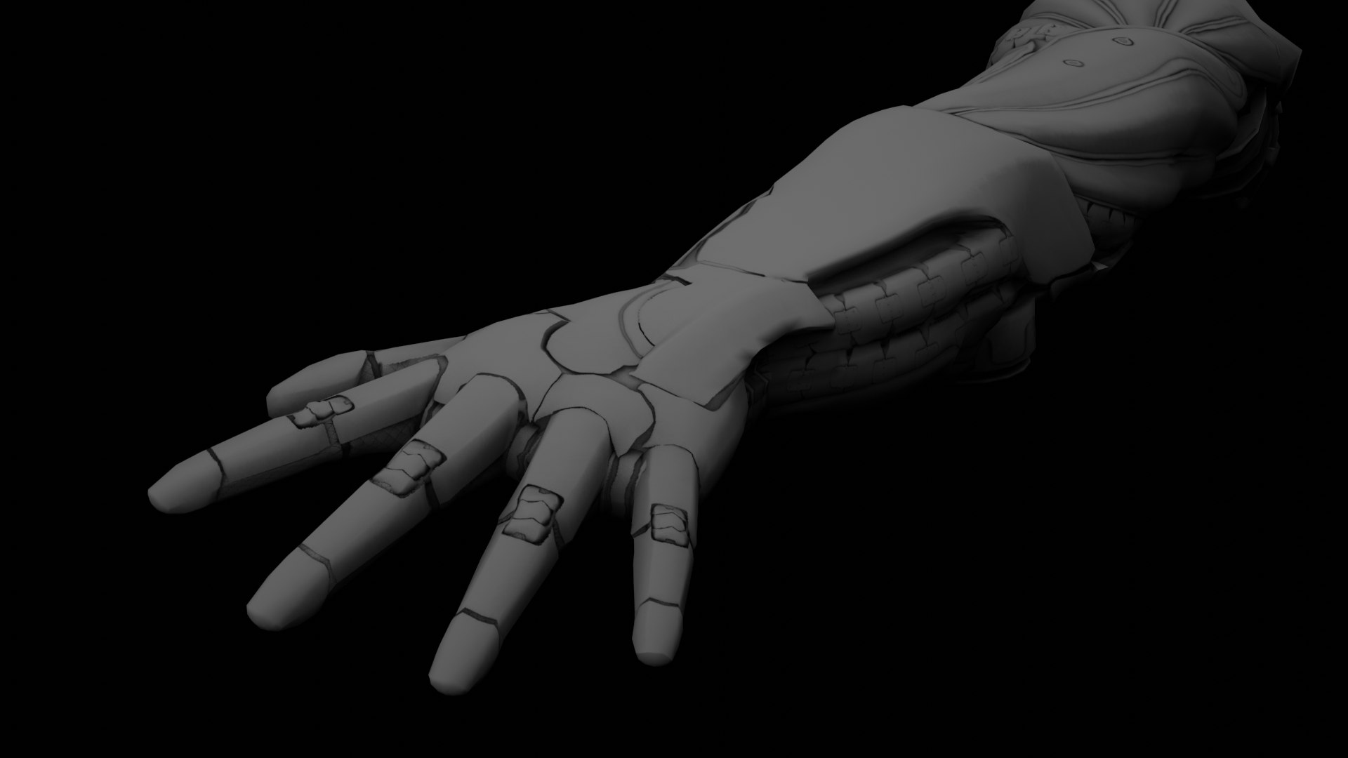 Robotic Human Arm 3D Model Model - TurboSquid 2288909