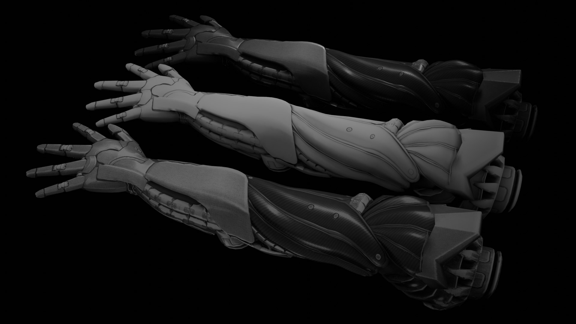 Robotic Human Arm 3D Model Model - TurboSquid 2288909
