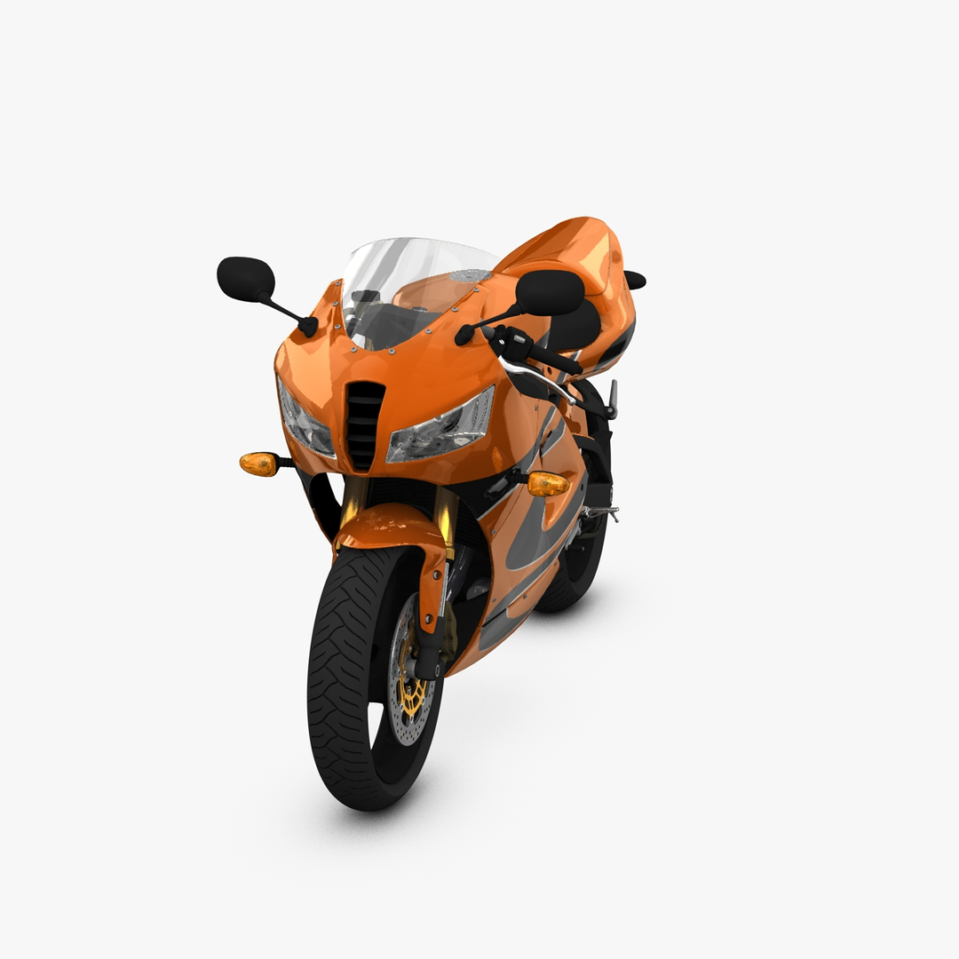 3d Model Bike Generic Sport 2000s