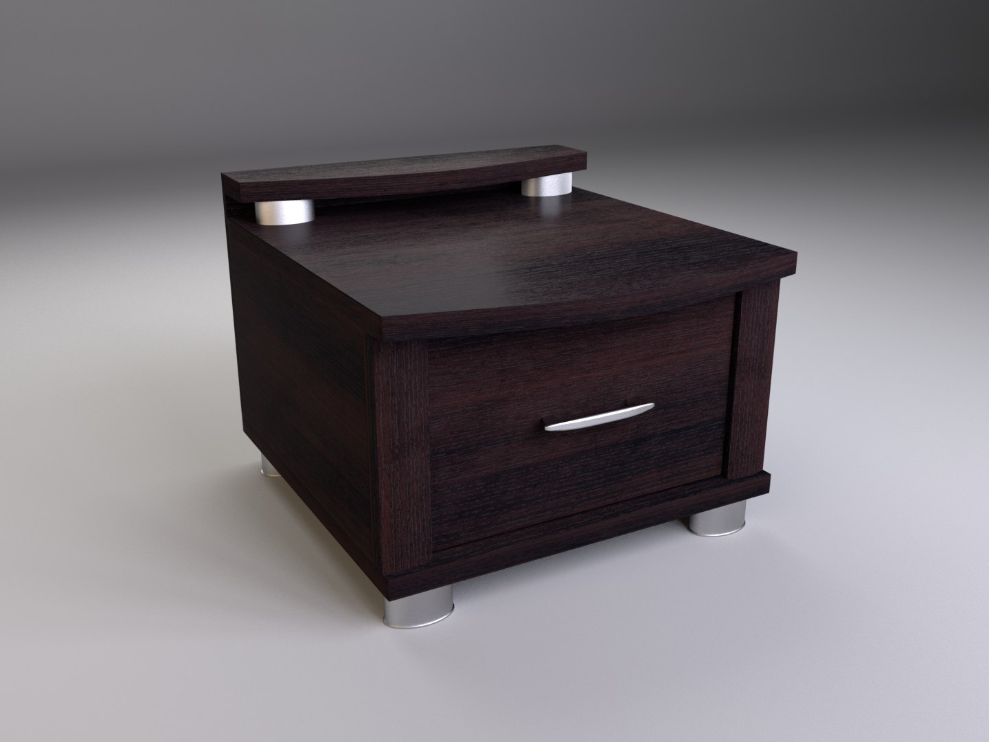 Bedside Table 3d Model