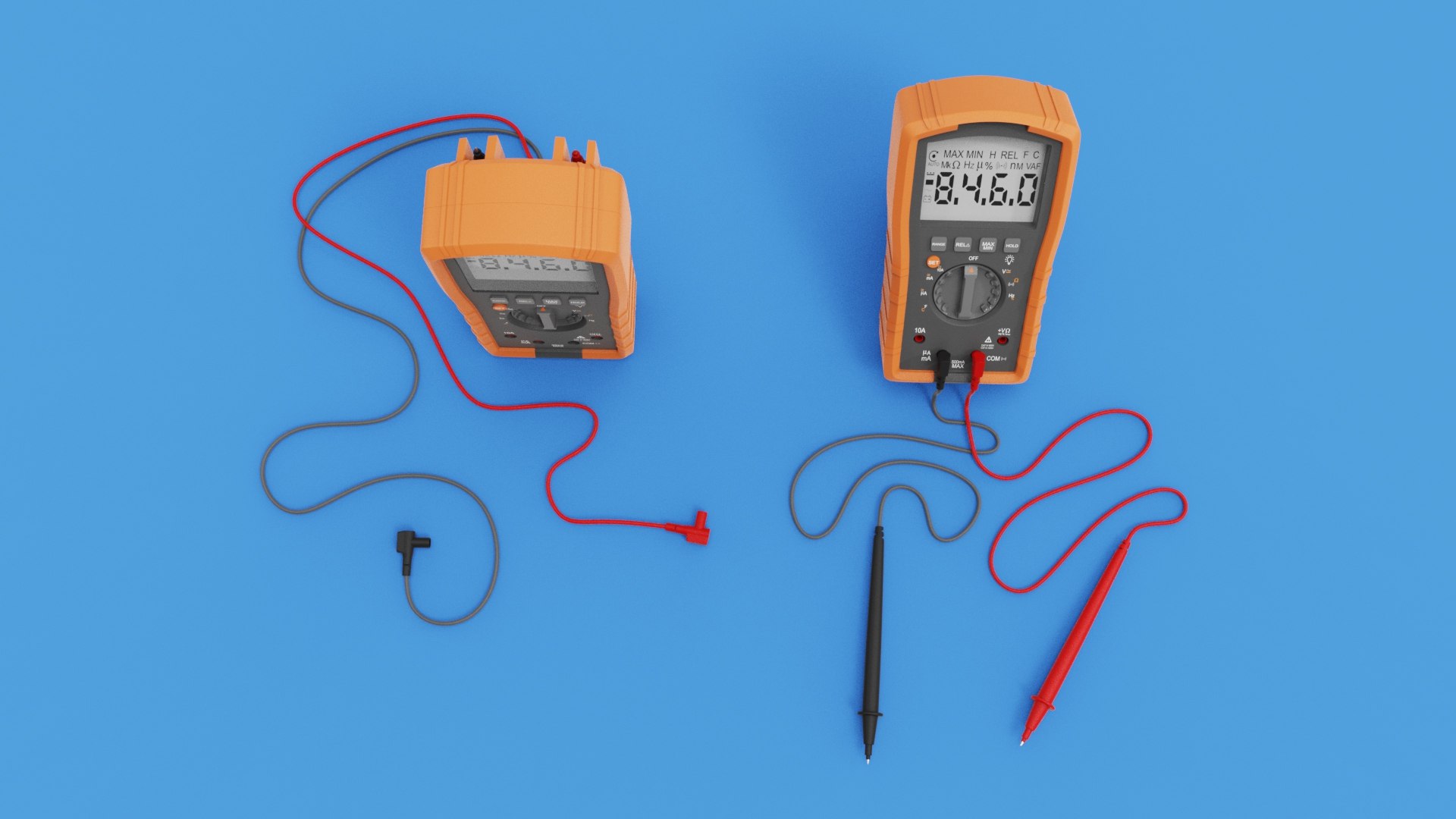 3D Digital Multimeter Model - TurboSquid 1868355