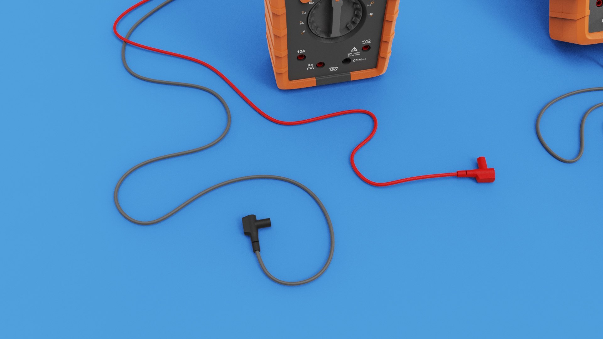 3D Digital Multimeter Model - TurboSquid 1868355