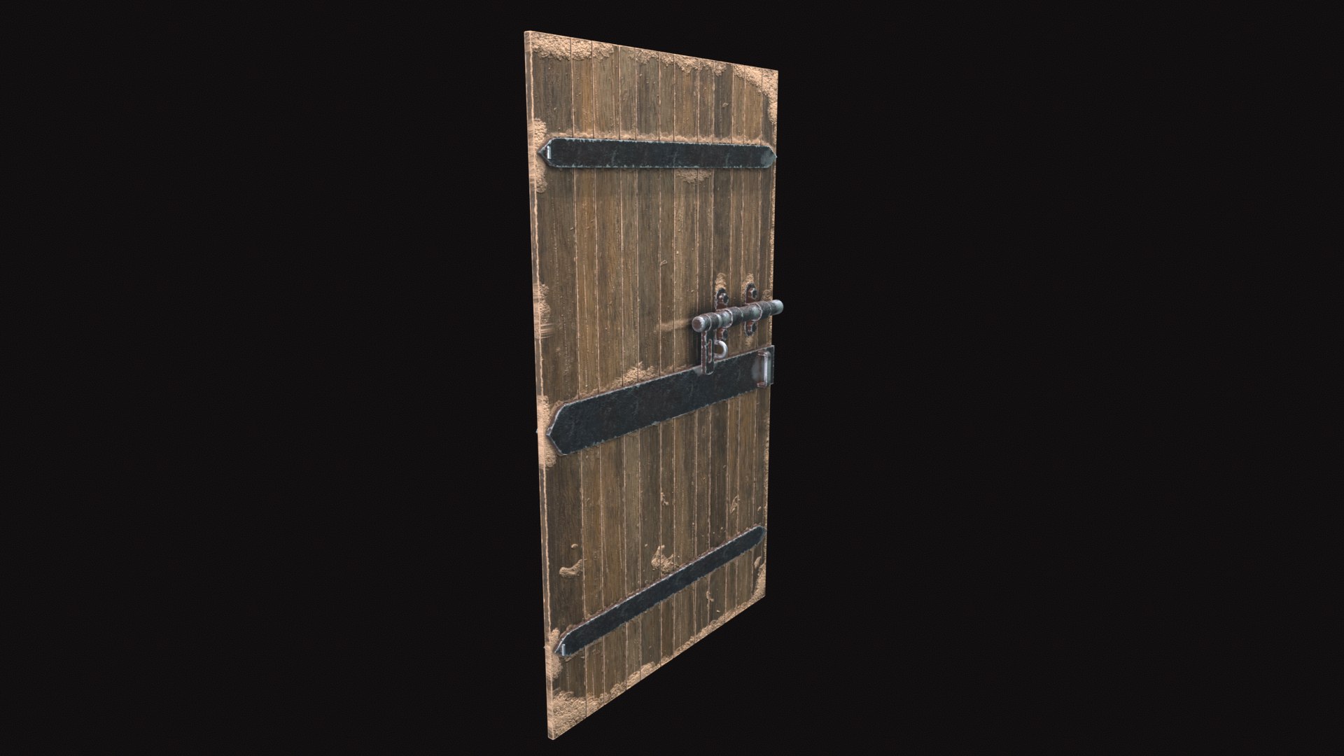 Medieval Door 3D Model - TurboSquid 2319006