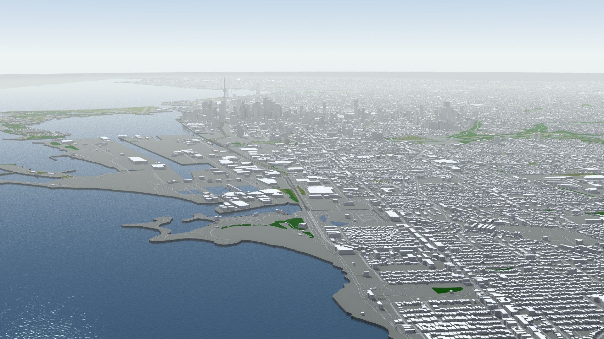 3D Toronto City Schematic - TurboSquid 2254892