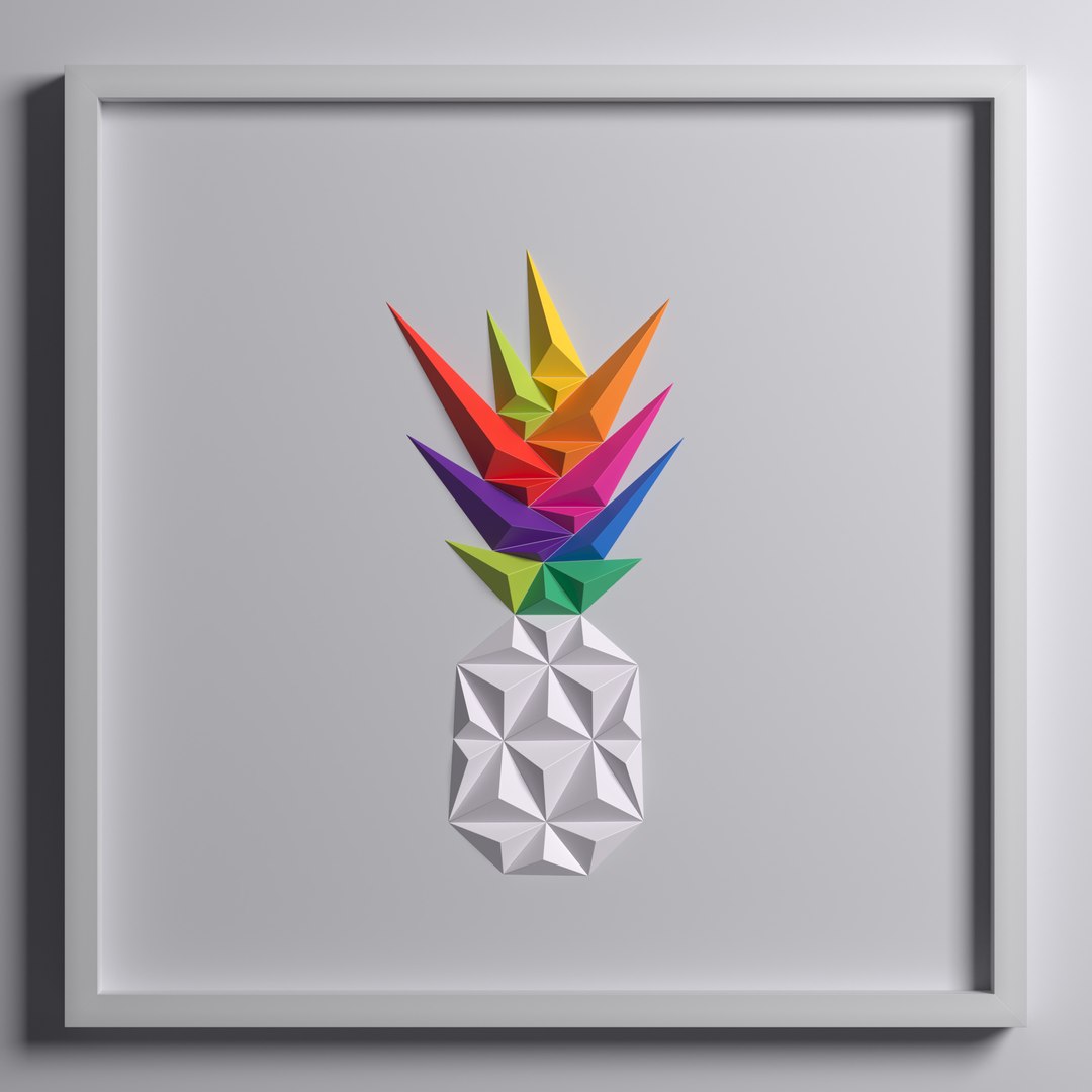 3D Model Paper Artwork 06 - TurboSquid 1628178