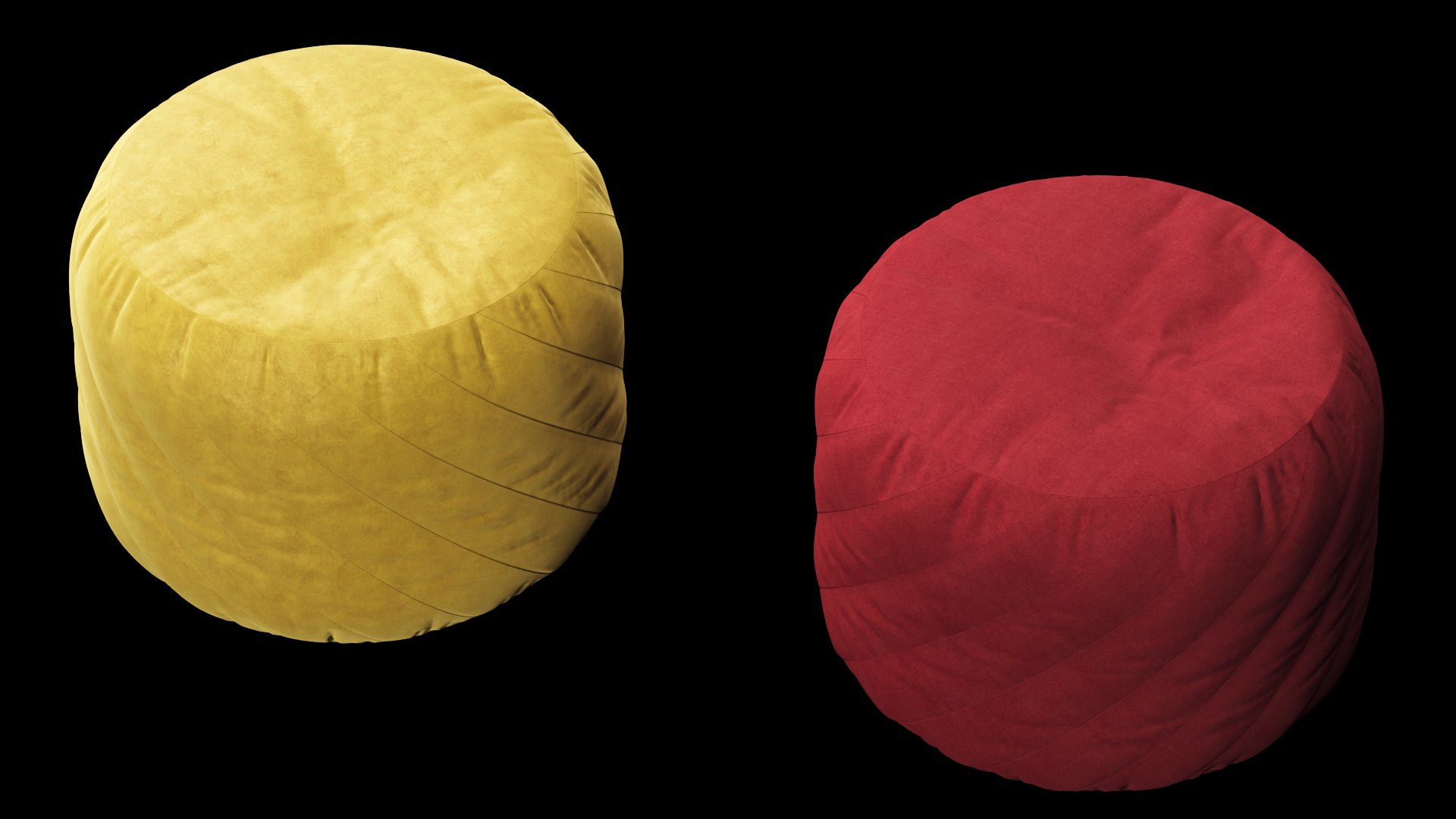 Pouf 8 3D Model - TurboSquid 2308617