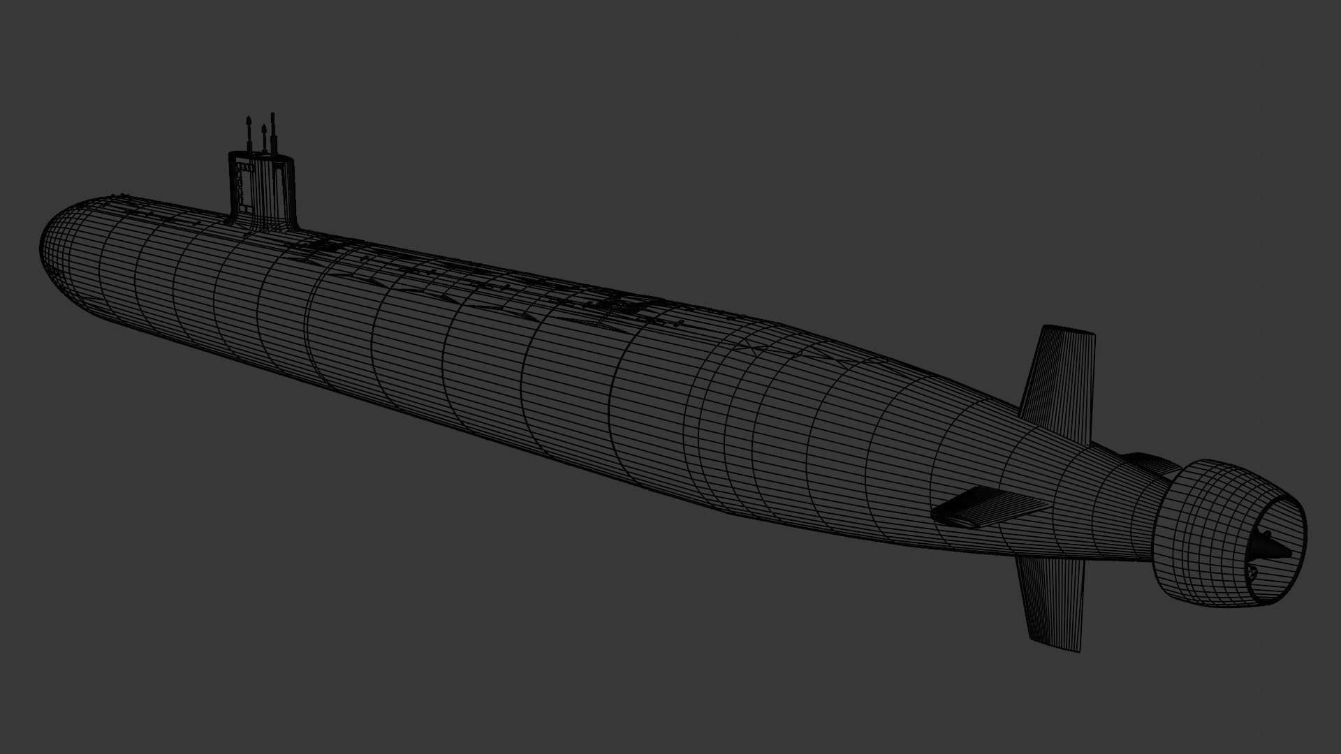 3D Submarine - TurboSquid 2334697
