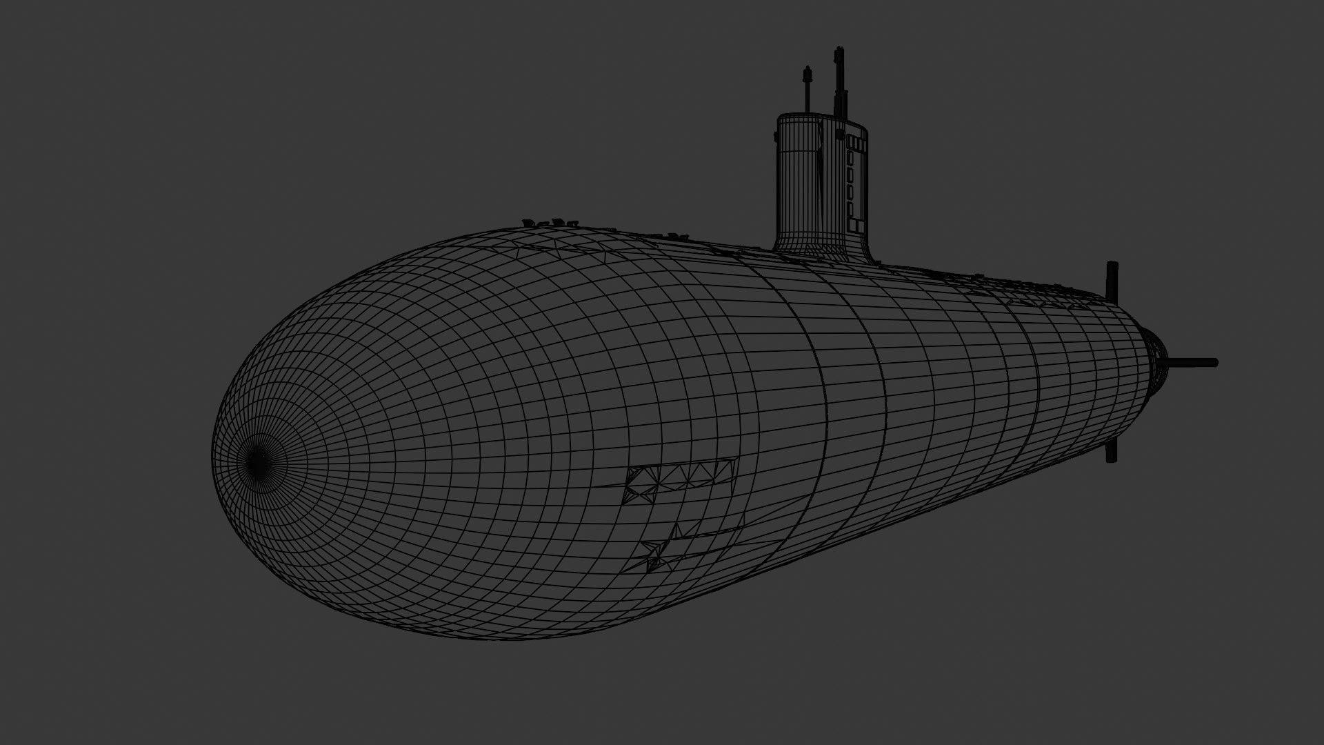 3D Submarine - TurboSquid 2334697