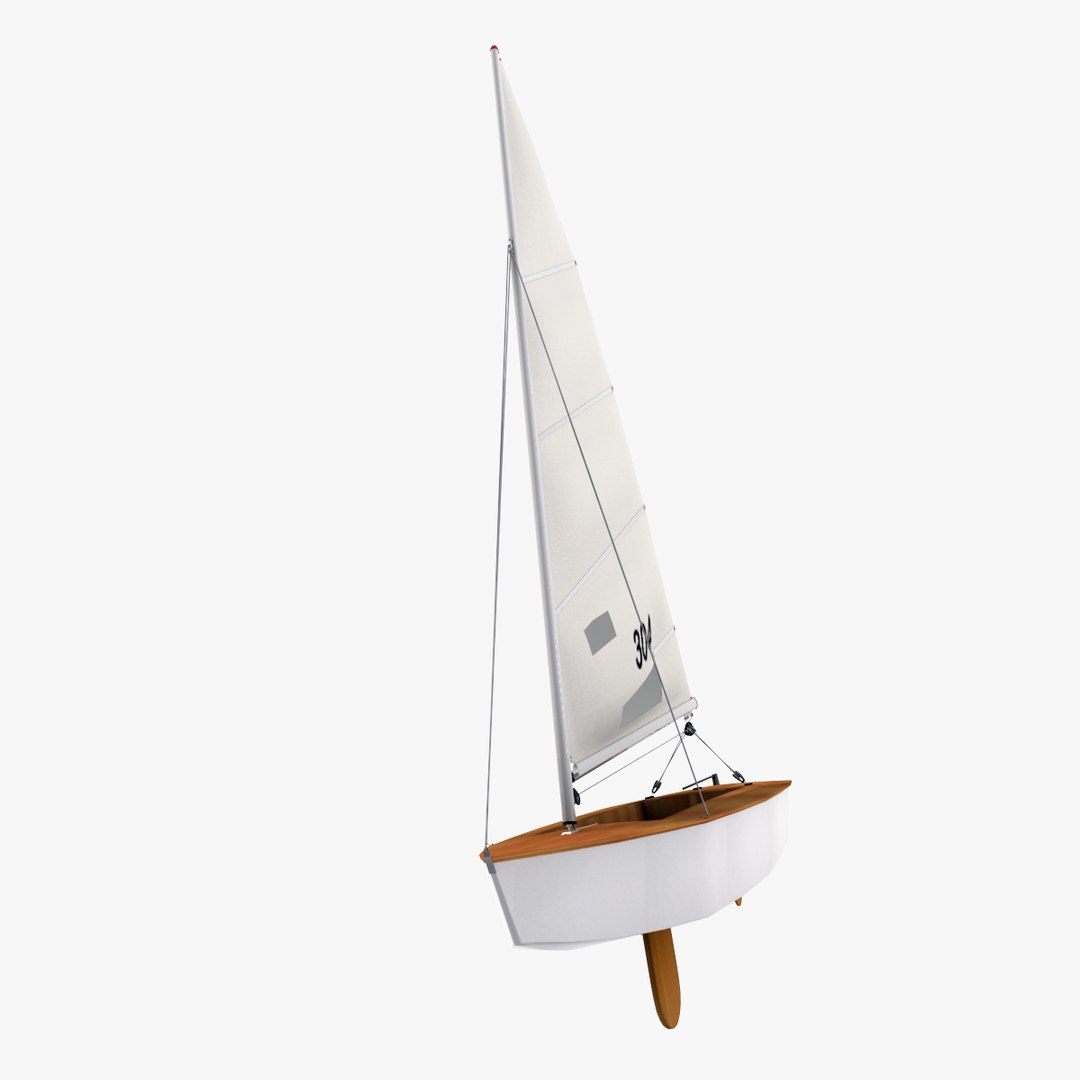 Sailboat Boat Sail 3ds