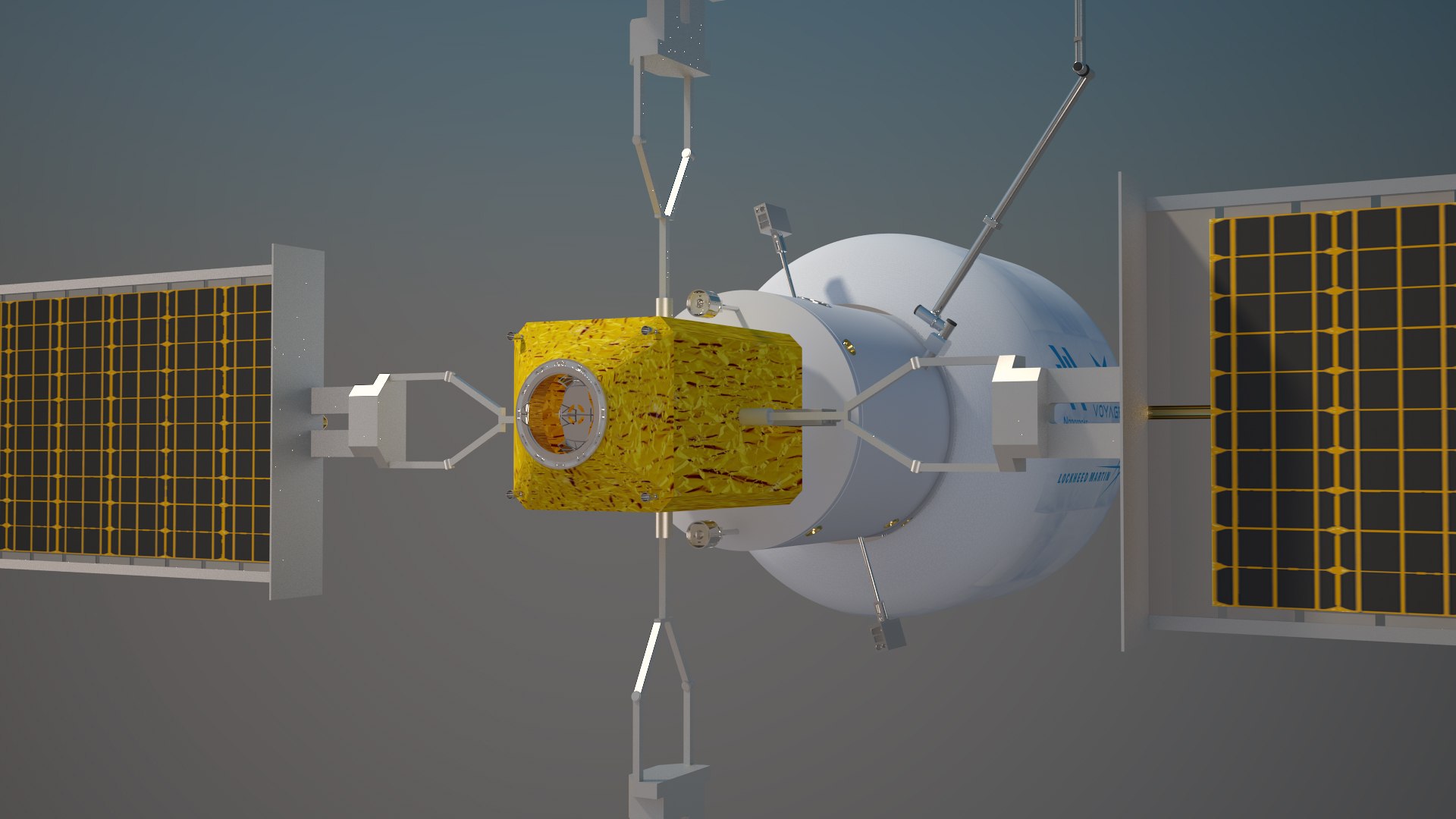 Free Solar Panel For Space Station 3D - TurboSquid 1849774