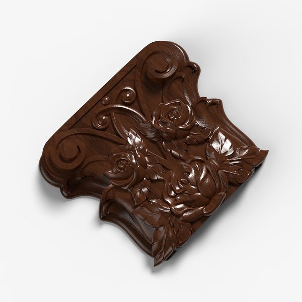3D Carved decor KP 023 - TurboSquid 1884257