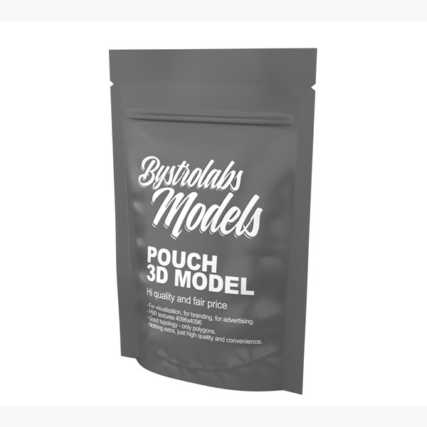 modelo 3d Bolsa Stand-up - TurboSquid 2361075