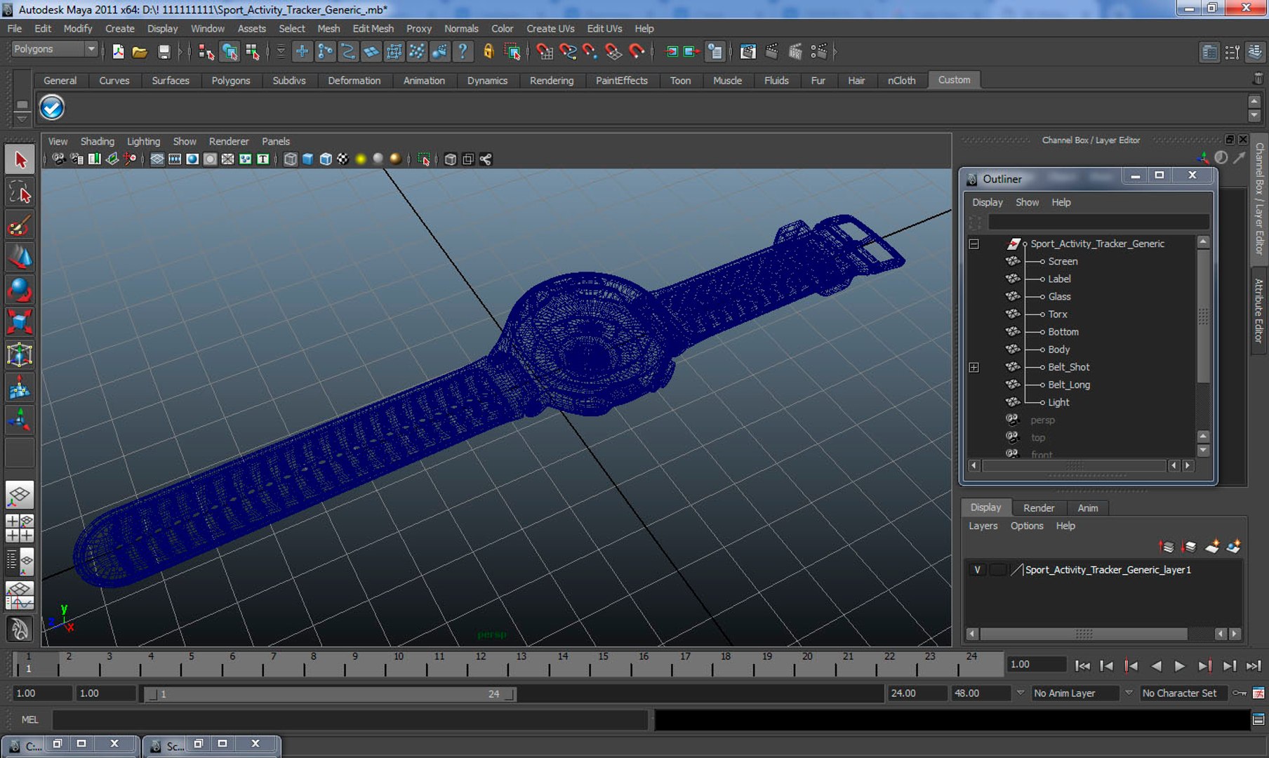 Garmin Forerunner 235 Activity 3D Model - TurboSquid 1379908