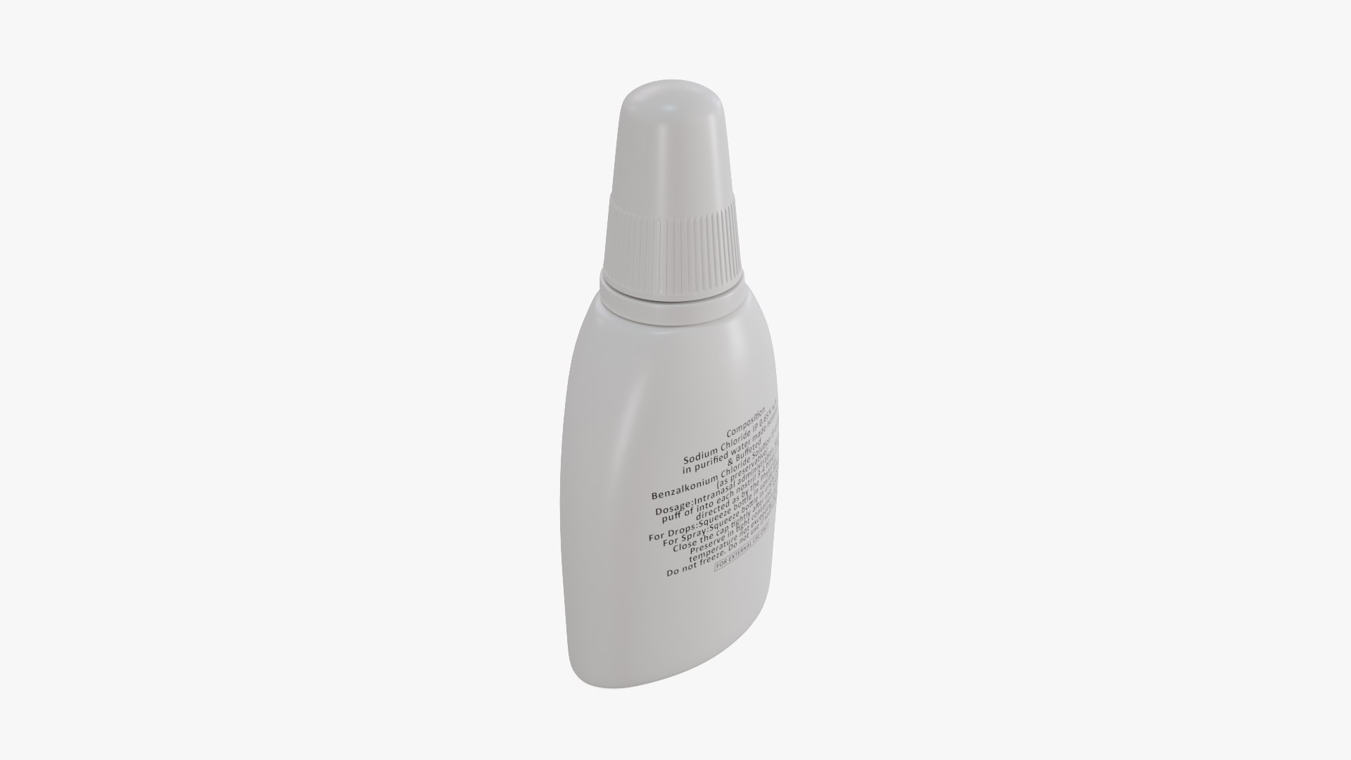 Nasal Spray 2 model - TurboSquid 2174458