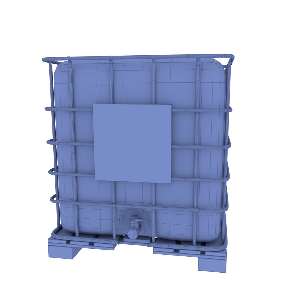 Ibc Container 3D Model - TurboSquid 1476339