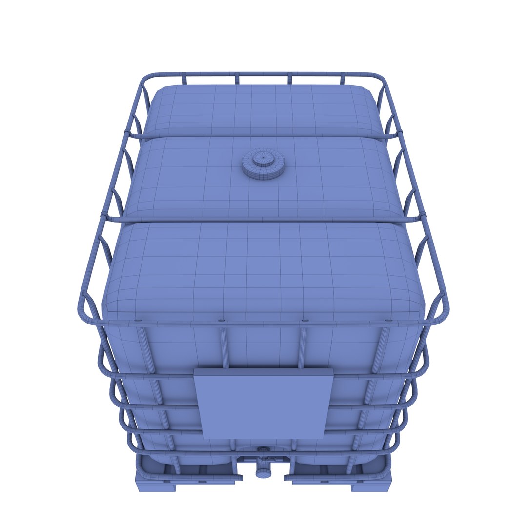 Ibc Container 3D Model - TurboSquid 1476339