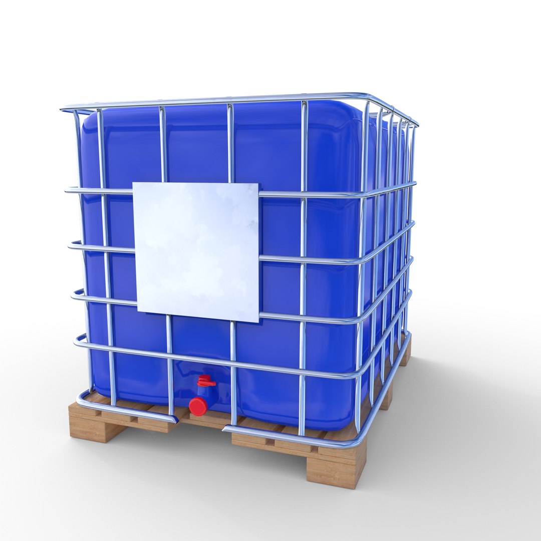 Ibc Container 3D Model - TurboSquid 1476339