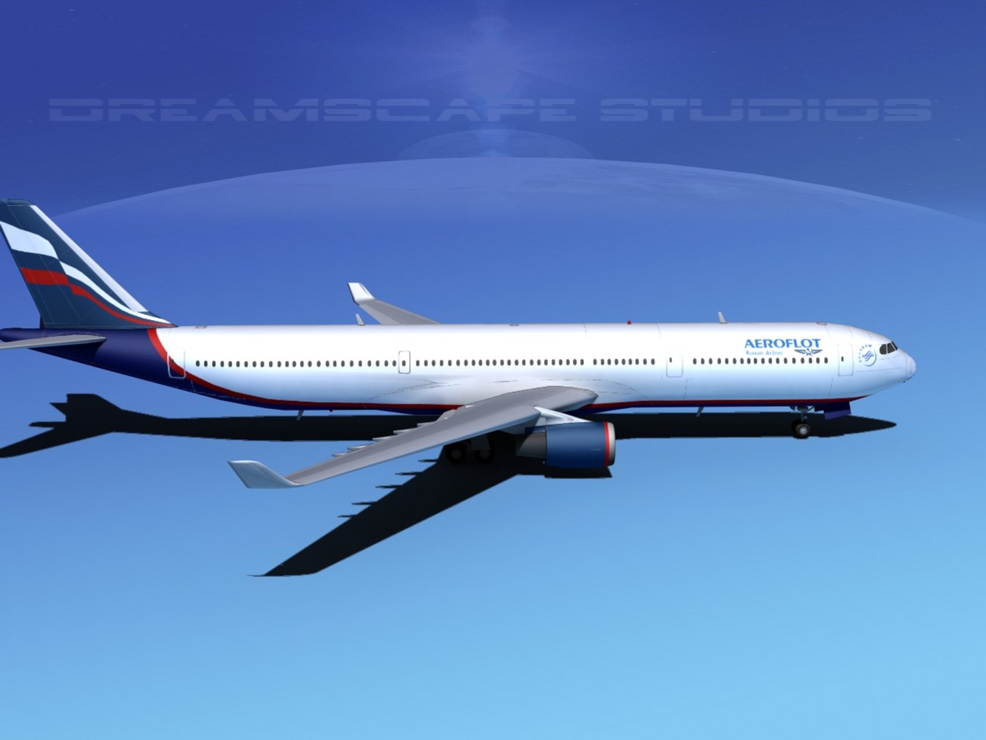 airbus a330-300 a330 3d model