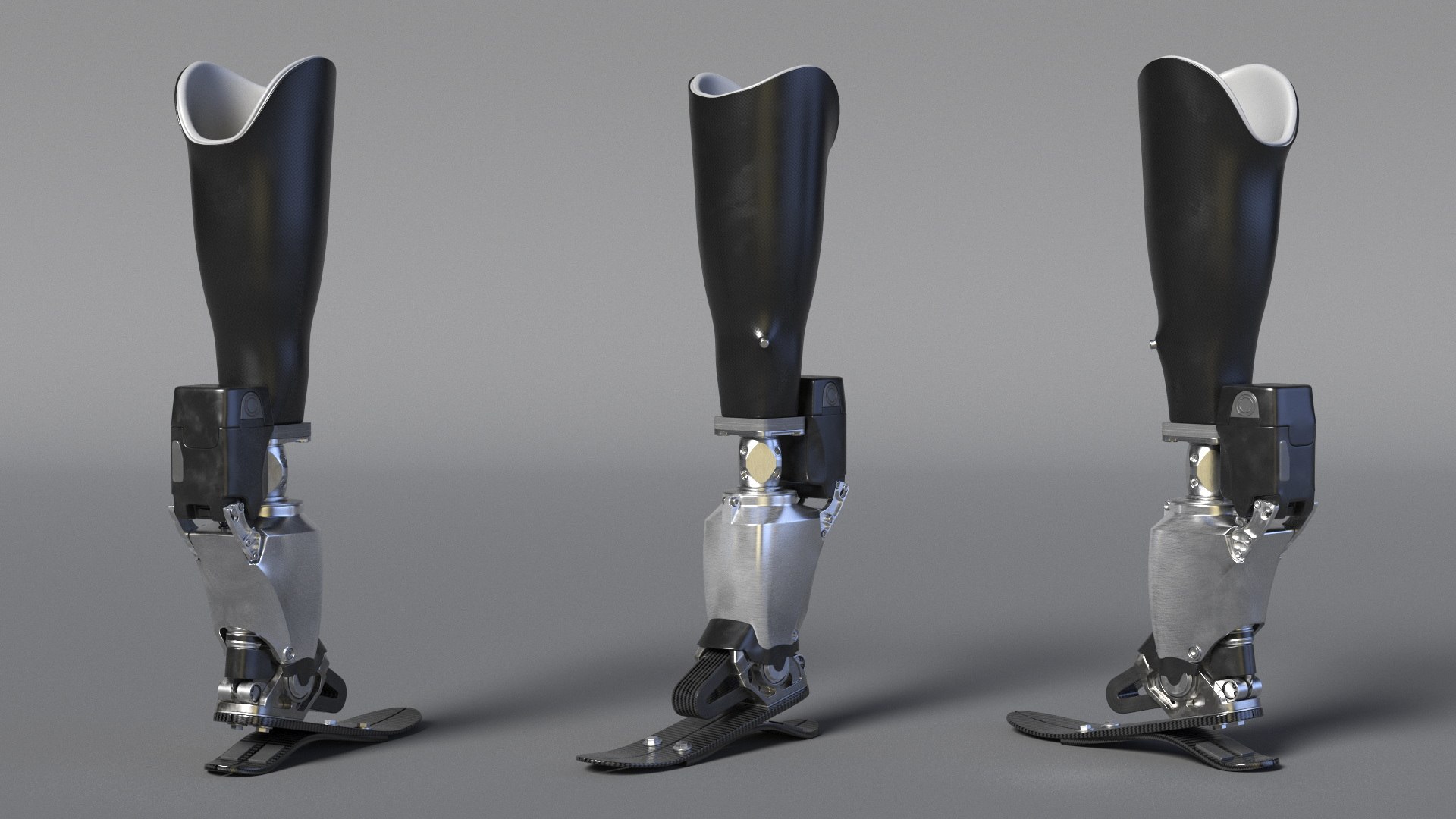 Prosthetic Leg Rigged 3D Model - TurboSquid 2353281