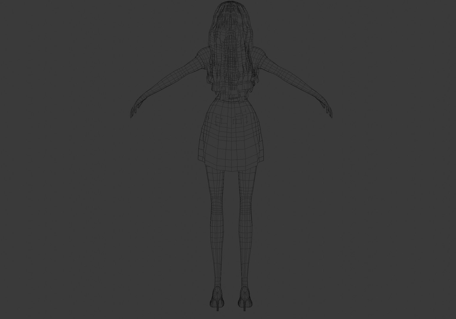 Black Curvy Woman 3D Model - TurboSquid 1907756