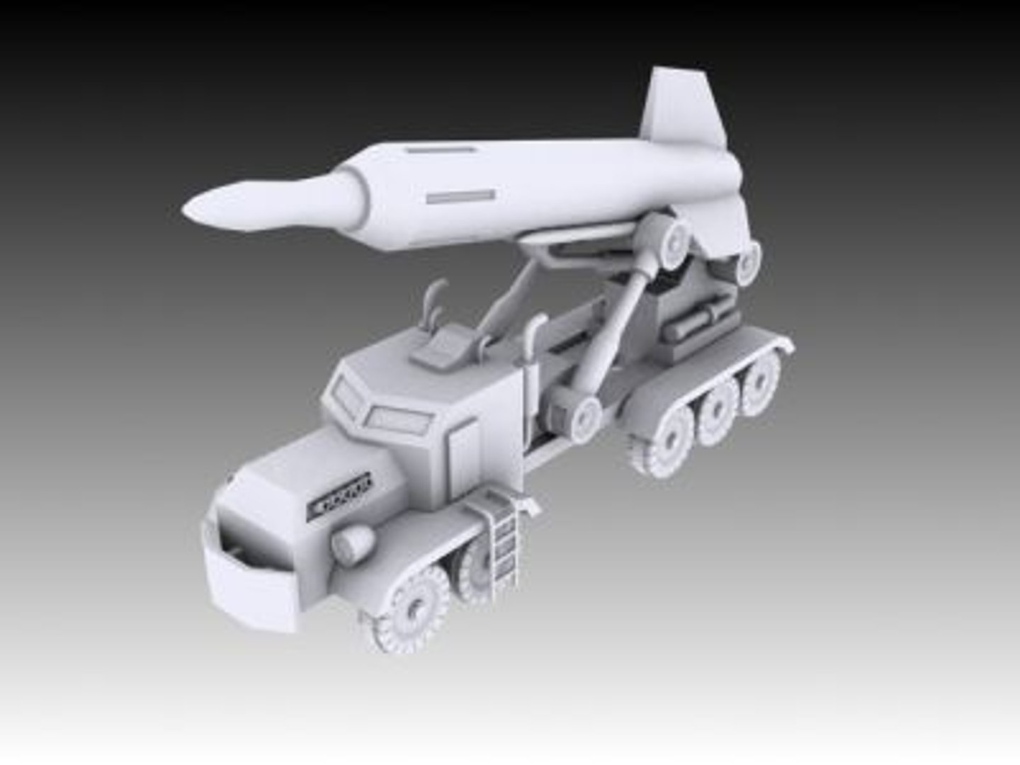 Rocket Launcher 3d Model