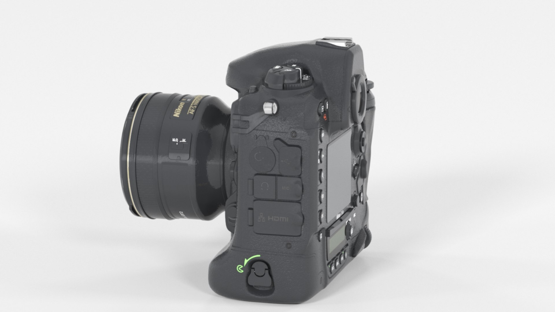Nikon DSLR Camera Body D4S D4S Model - TurboSquid 2339789