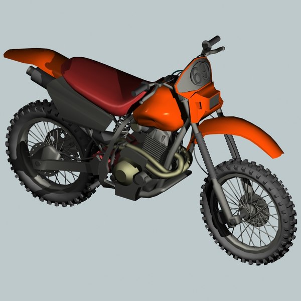 Off-Road Motorcycle 3D Models for Download | TurboSquid