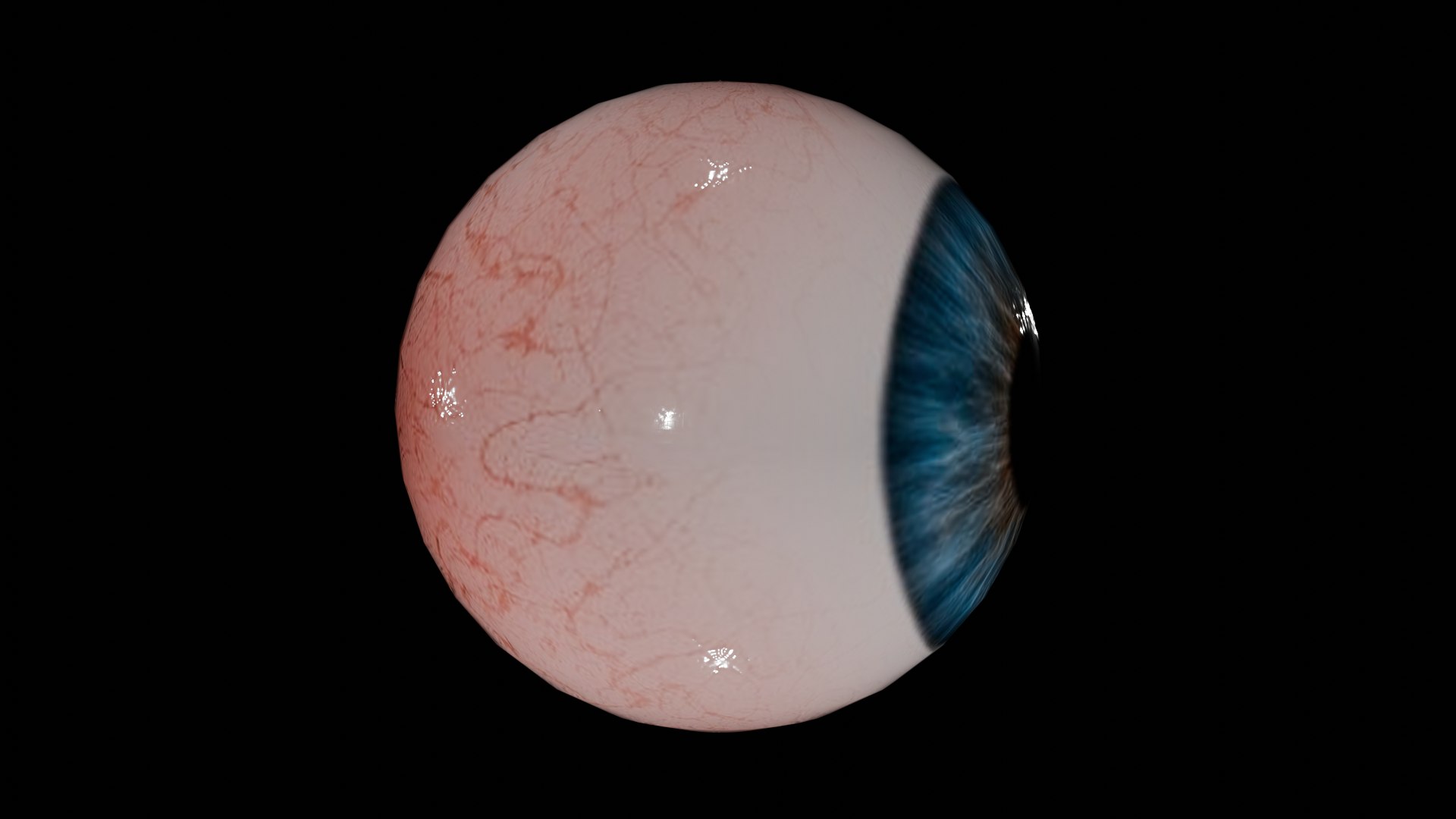 Low-poly Eye 3D Model - TurboSquid 2468257