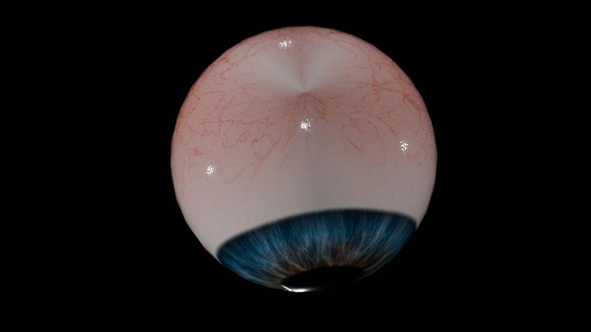 Low-poly Eye 3D Model - TurboSquid 2468257