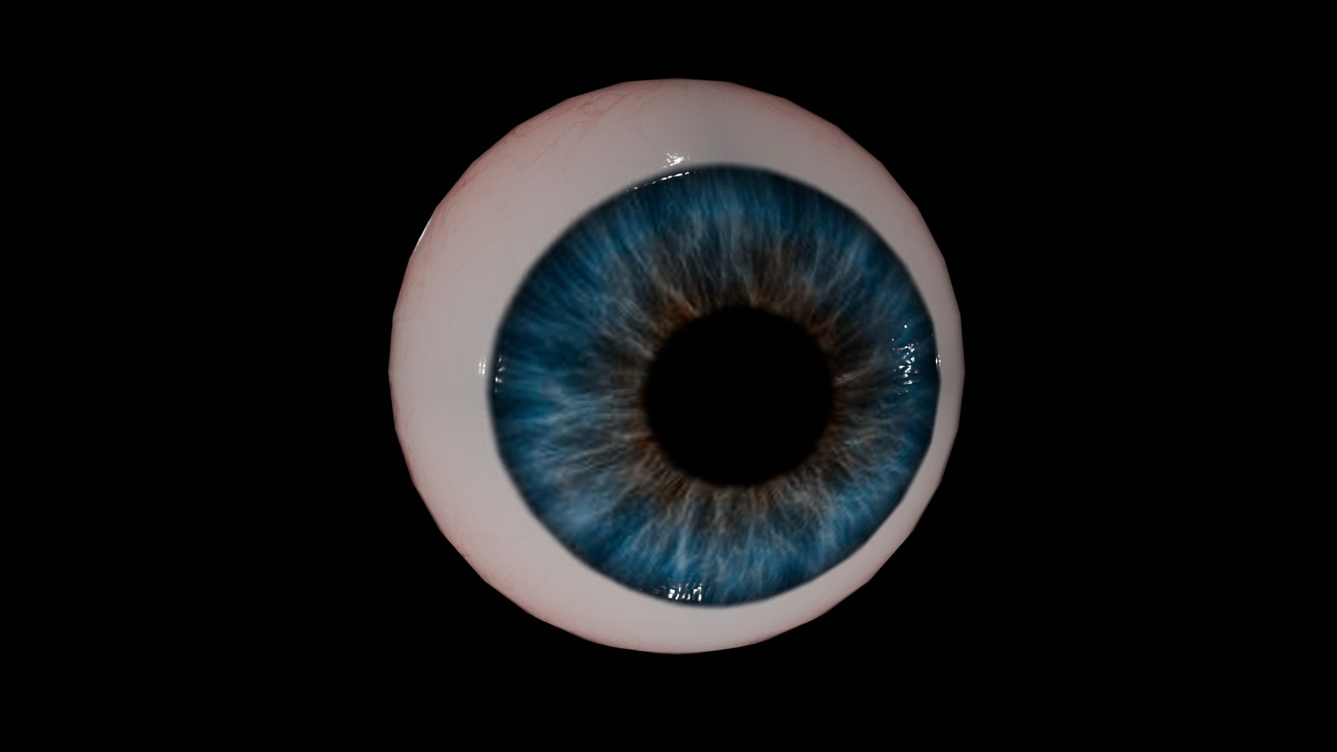 Low-poly Eye 3D Model - TurboSquid 2468257