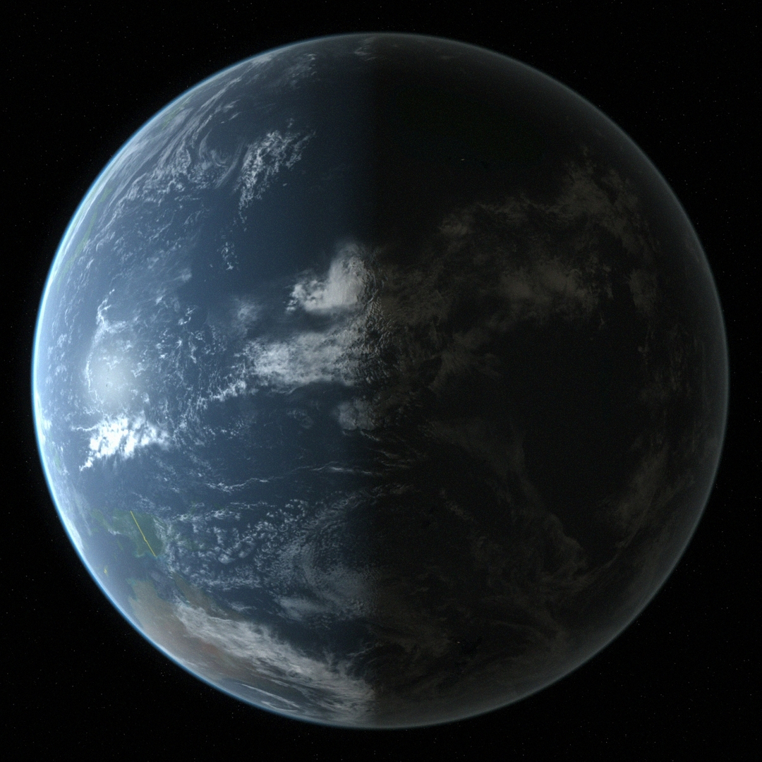 maya earth real 21k