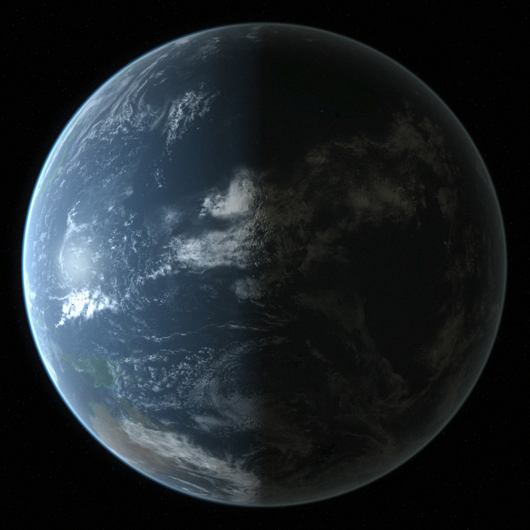 maya earth real 21k