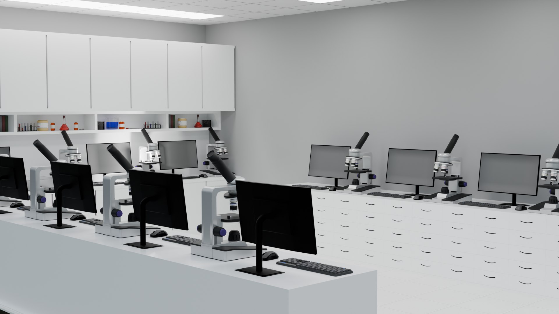 3D Scientific Lab Model Model - TurboSquid 2291345