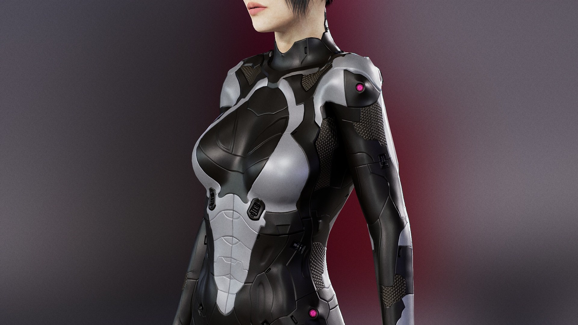 Lilly Sci Fi Girl model - TurboSquid 1892491