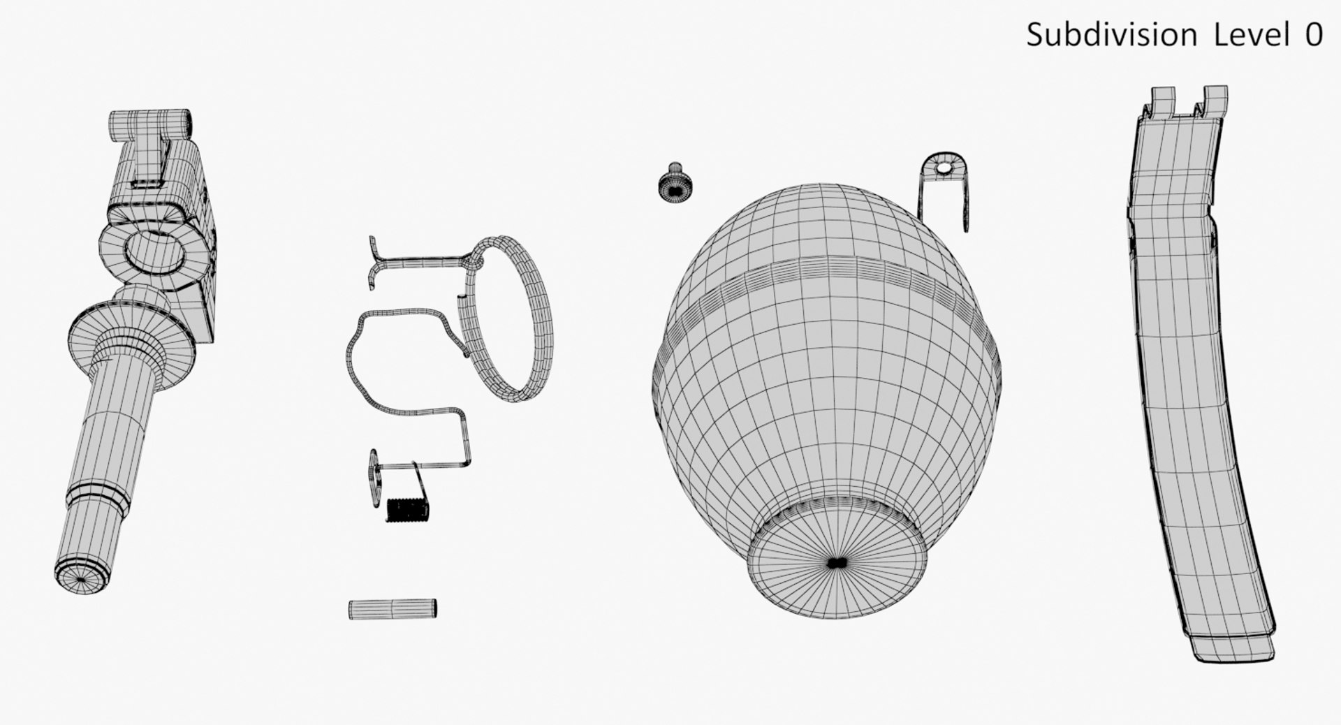 Realistic M-26 03 3D Model - TurboSquid 1250905