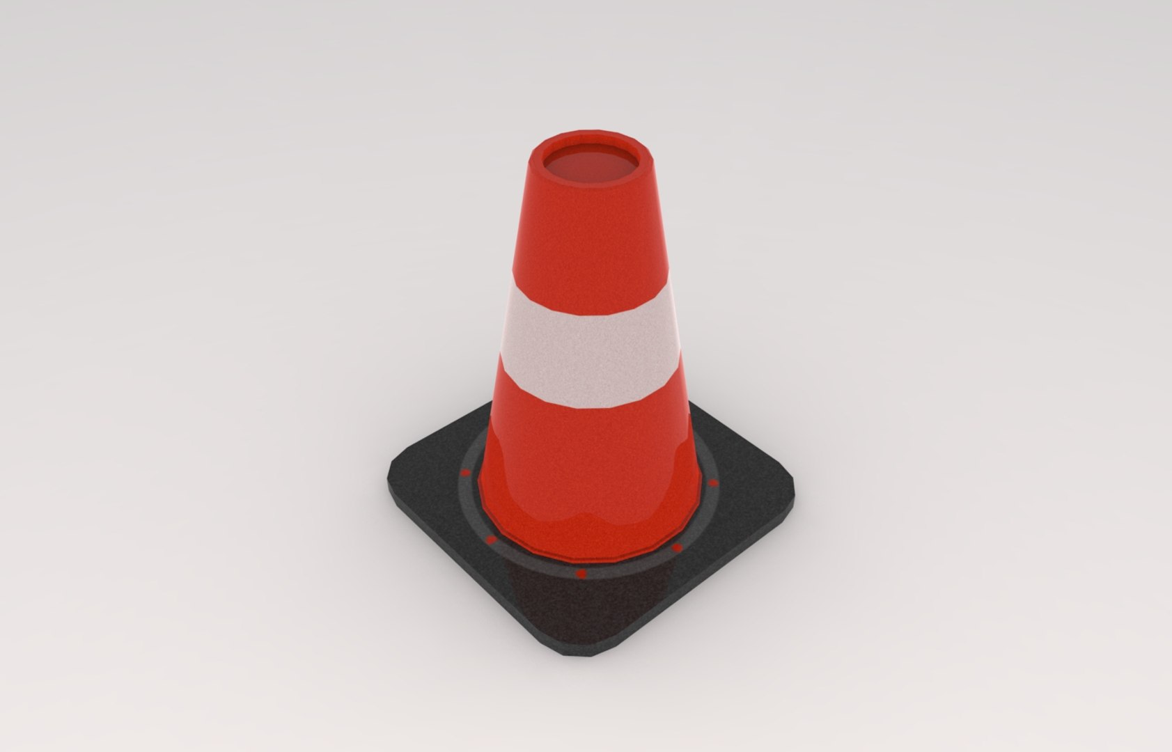 Traffic cone modeled model - TurboSquid 1247505
