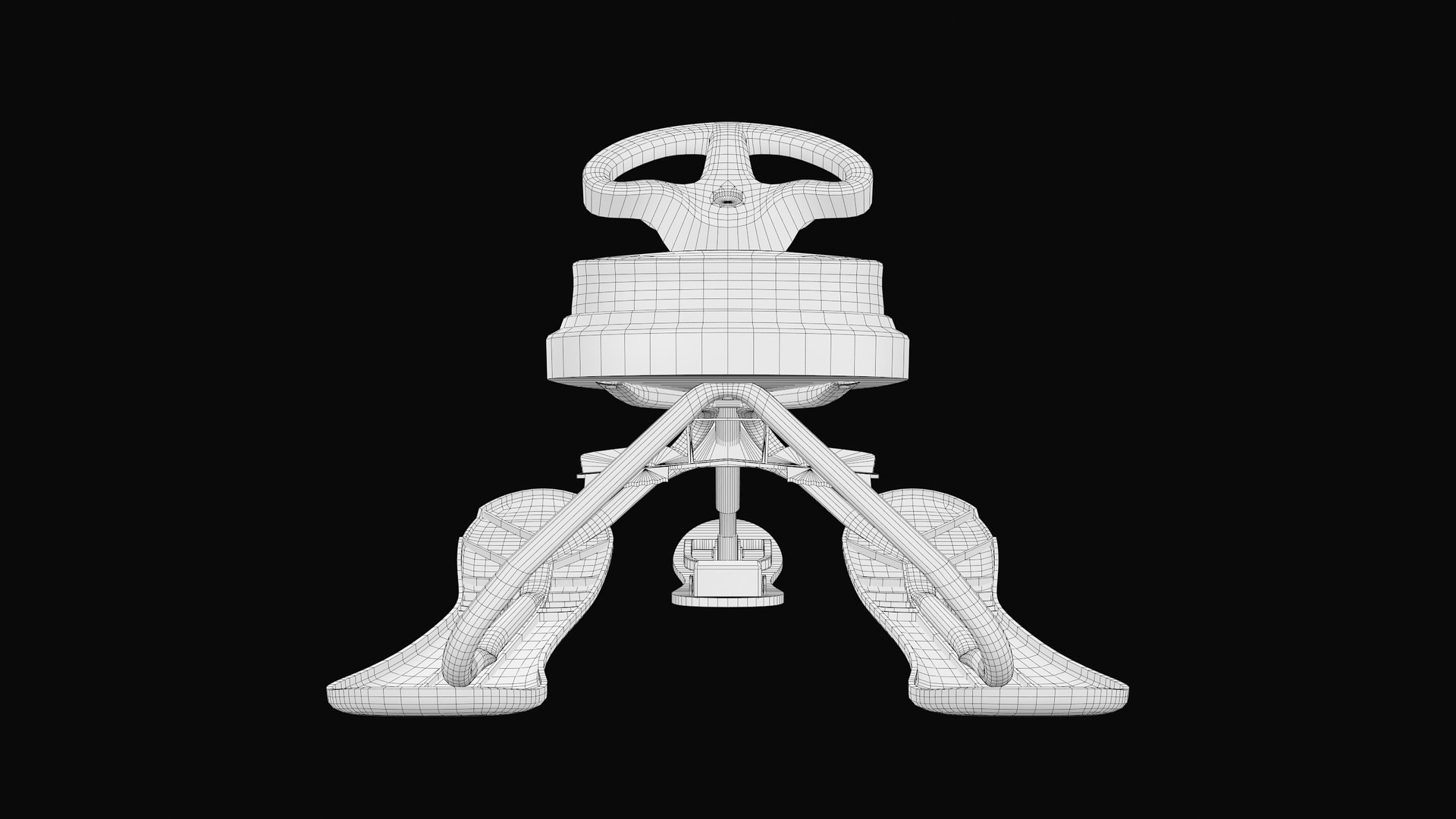 3d Snow Racer Sled Model Turbosquid 2179650