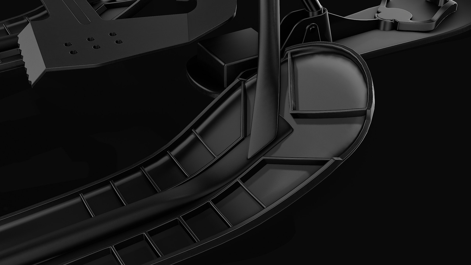 3d Snow Racer Sled Model Turbosquid 2179650