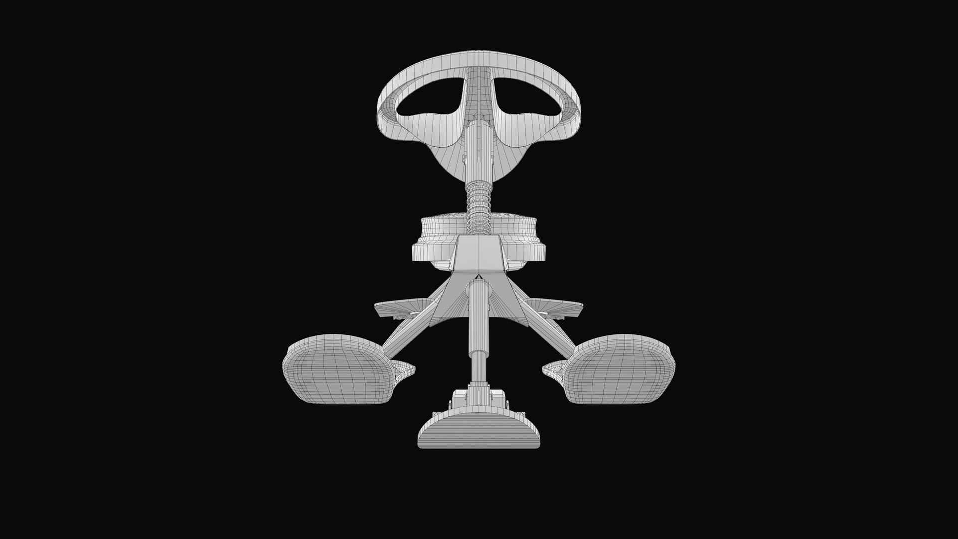3d Snow Racer Sled Model Turbosquid 2179650