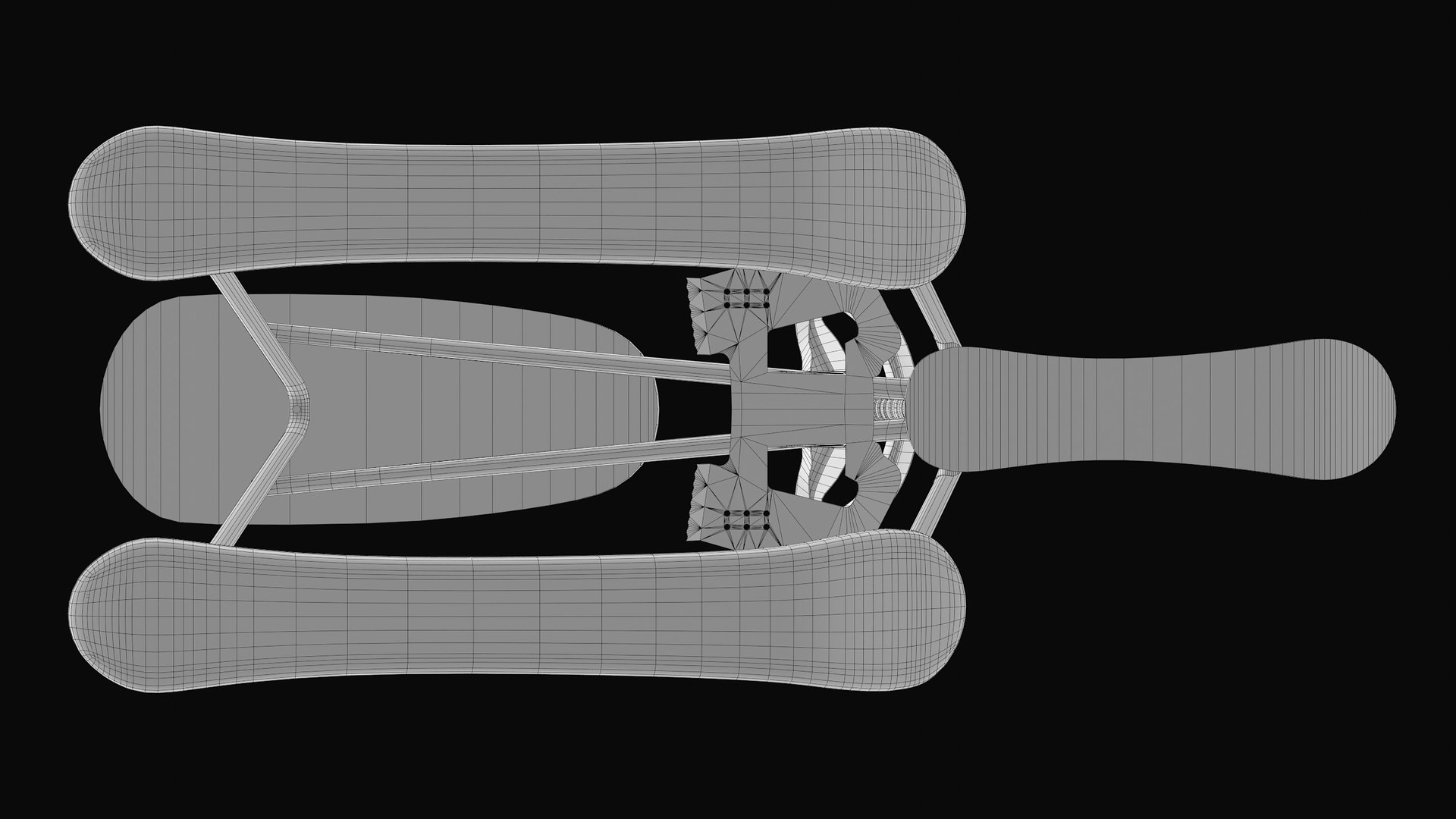 3d Snow Racer Sled Model Turbosquid 2179650