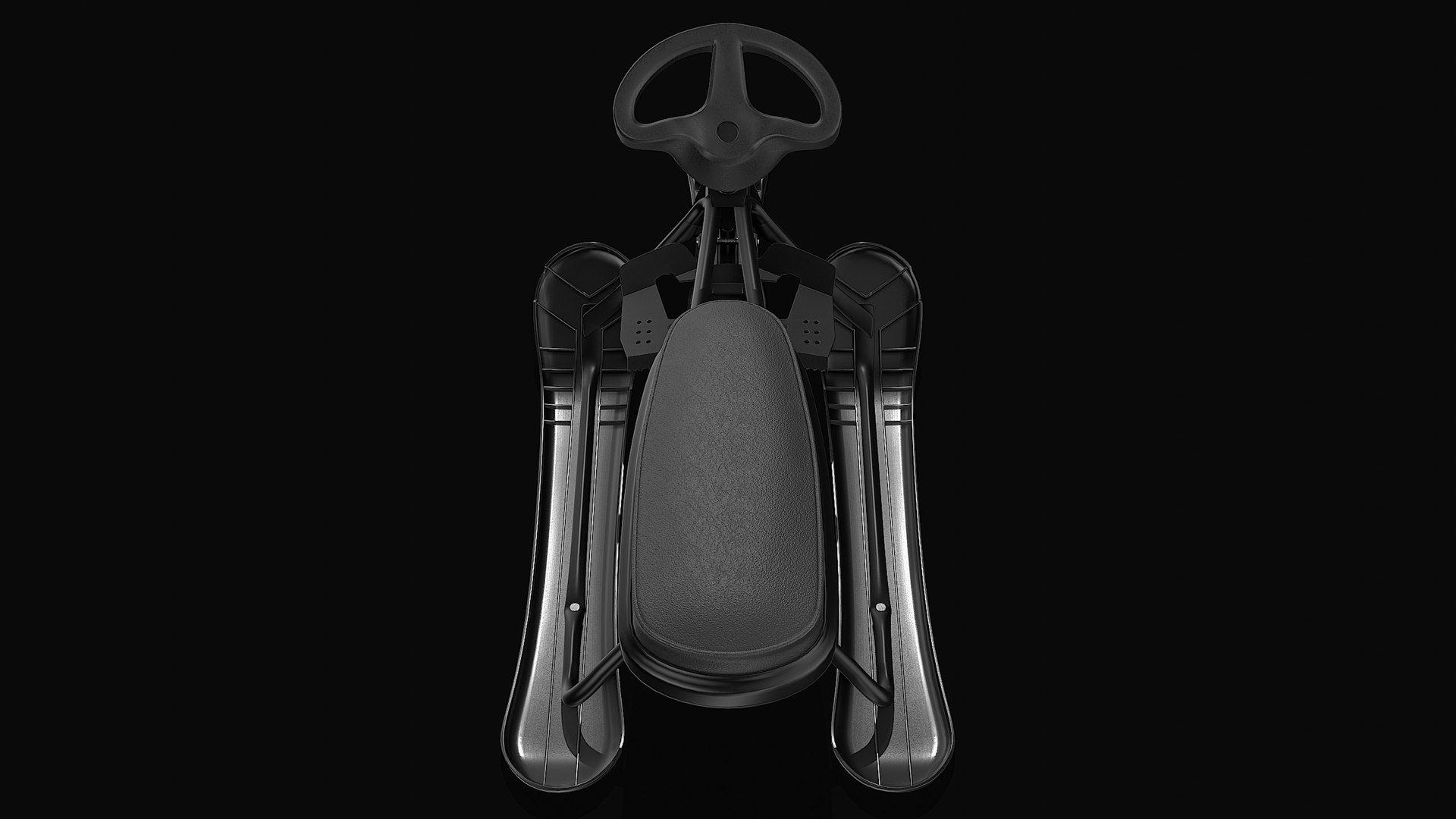 3D Snow Racer Sled Model - TurboSquid 2179650