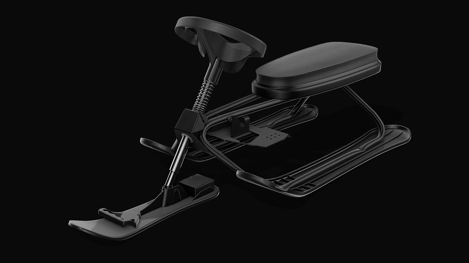 3D Snow Racer Sled model - TurboSquid 2179650