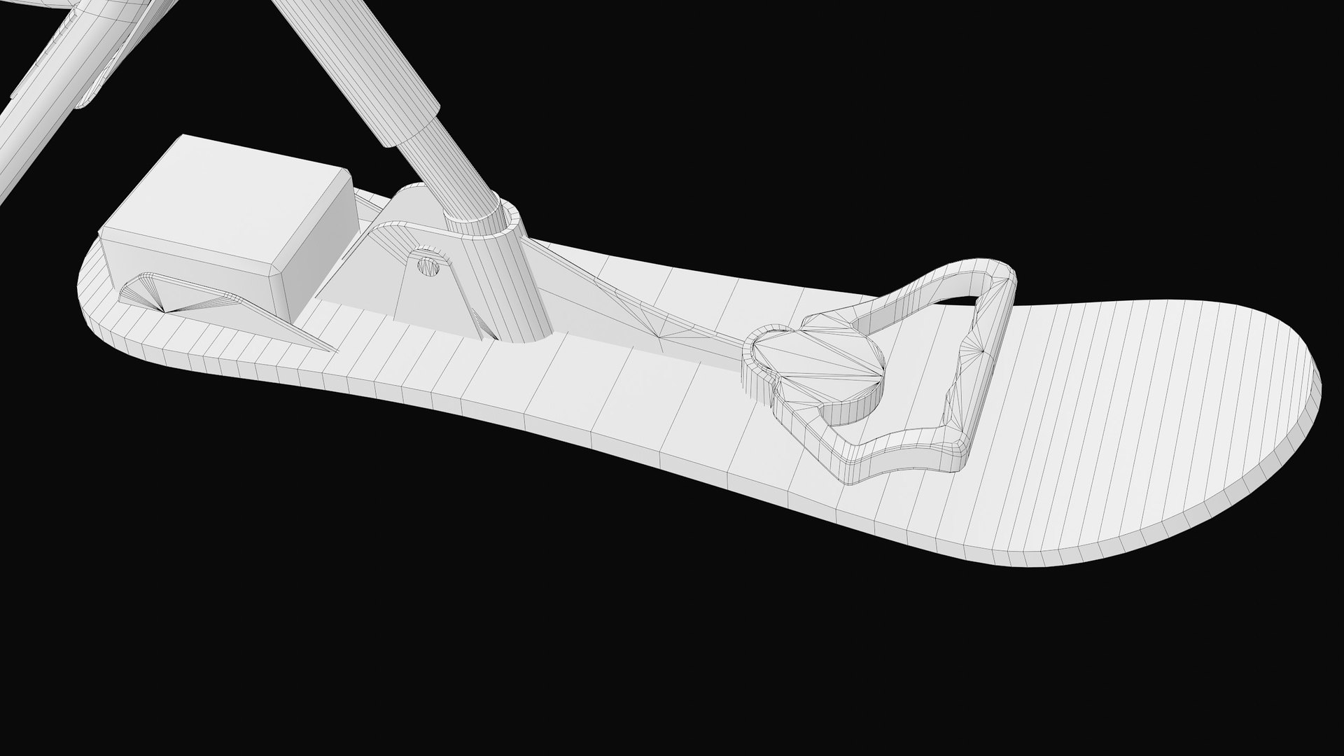 3D Snow Racer Sled Model - TurboSquid 2179650