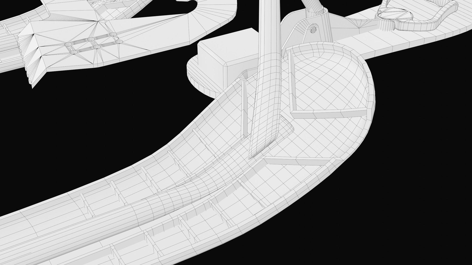 3d Snow Racer Sled Model Turbosquid 2179650