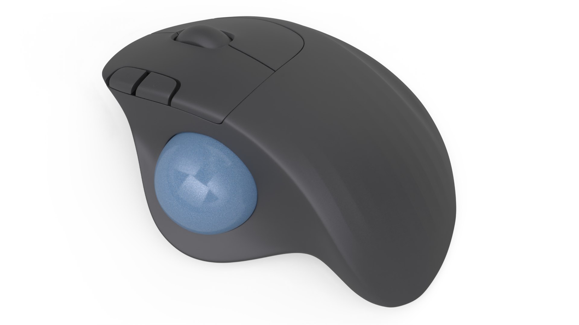 3D Wireless Trackball Mouse model - TurboSquid 2163513