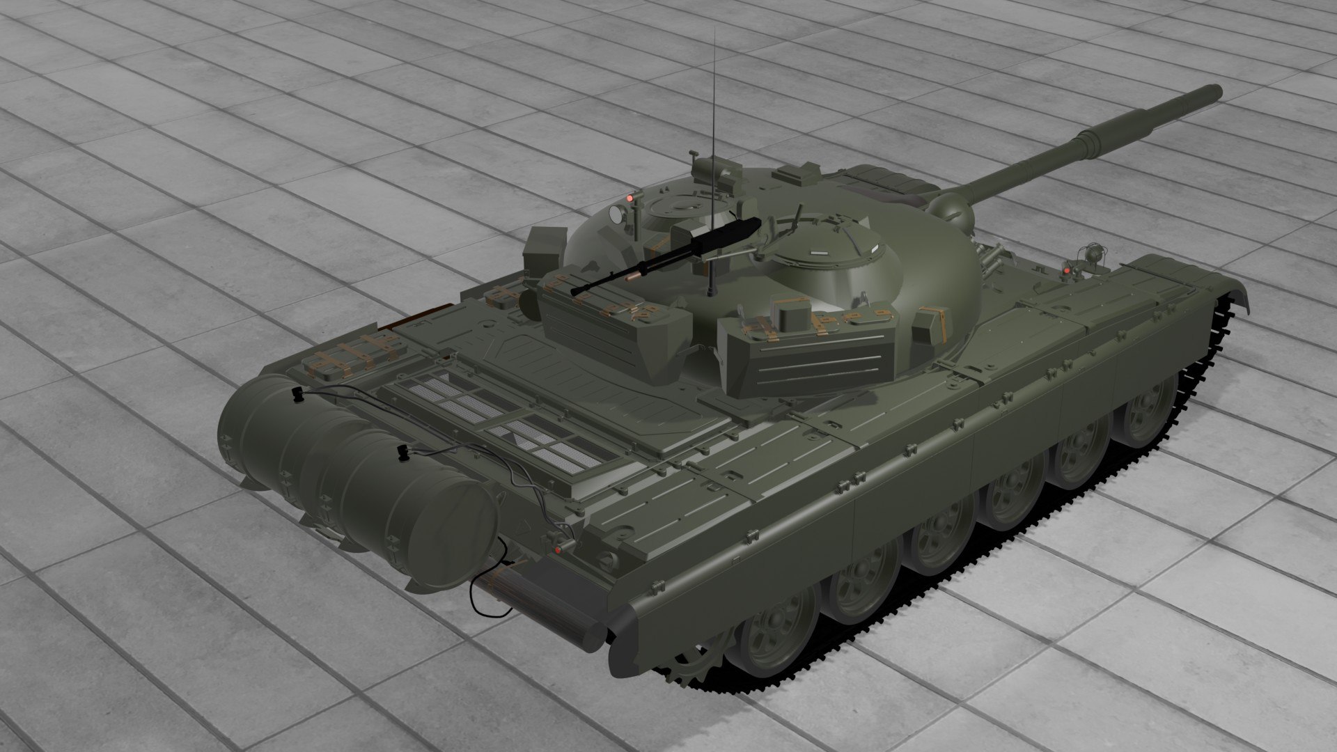 3D T72 Ural Blender 4 - TurboSquid 2260767