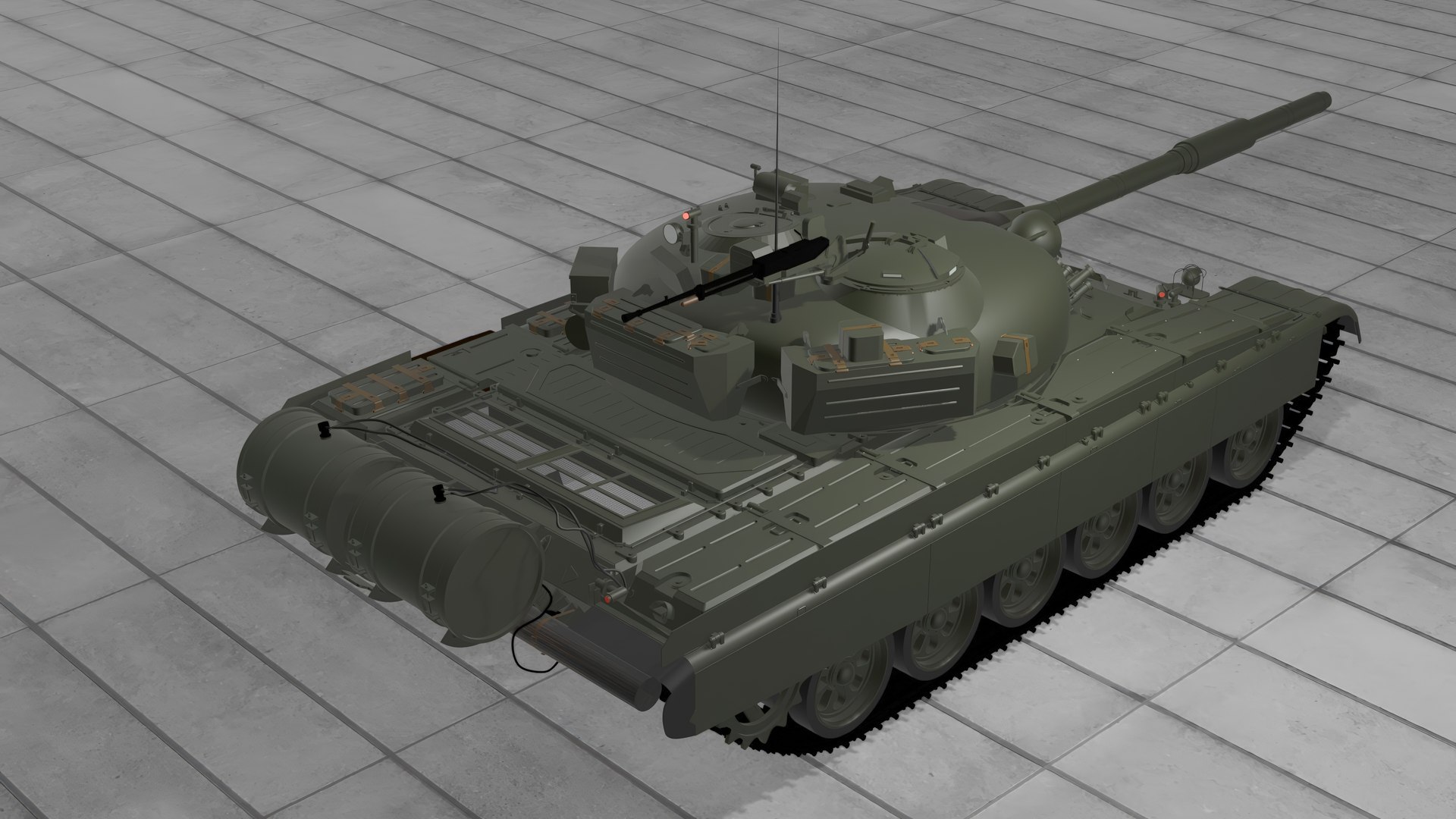 3D T72 Ural Blender 4 - TurboSquid 2260767